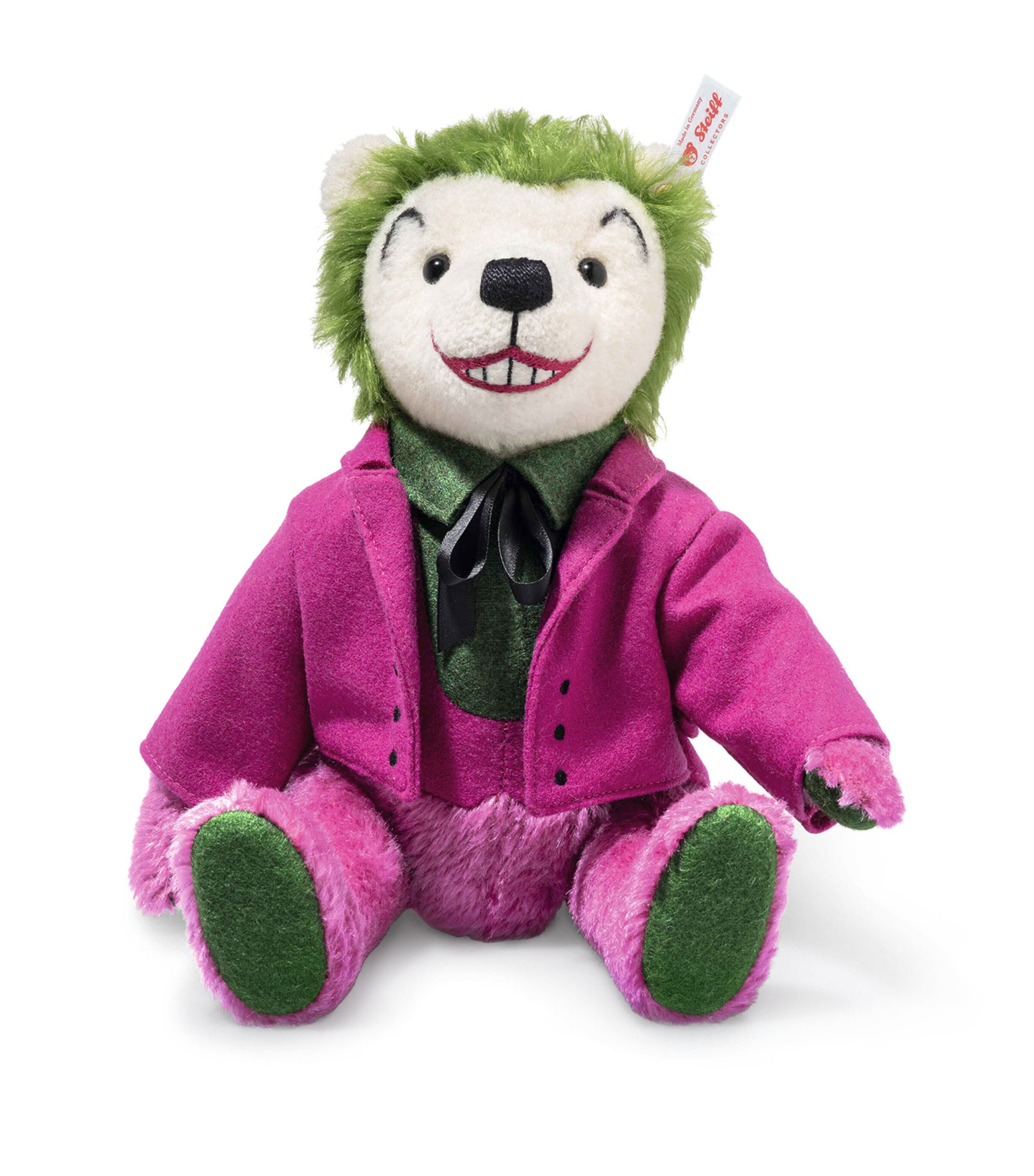 Steiff x DC Batman The Joker Bear (30cm) | Harrods UK