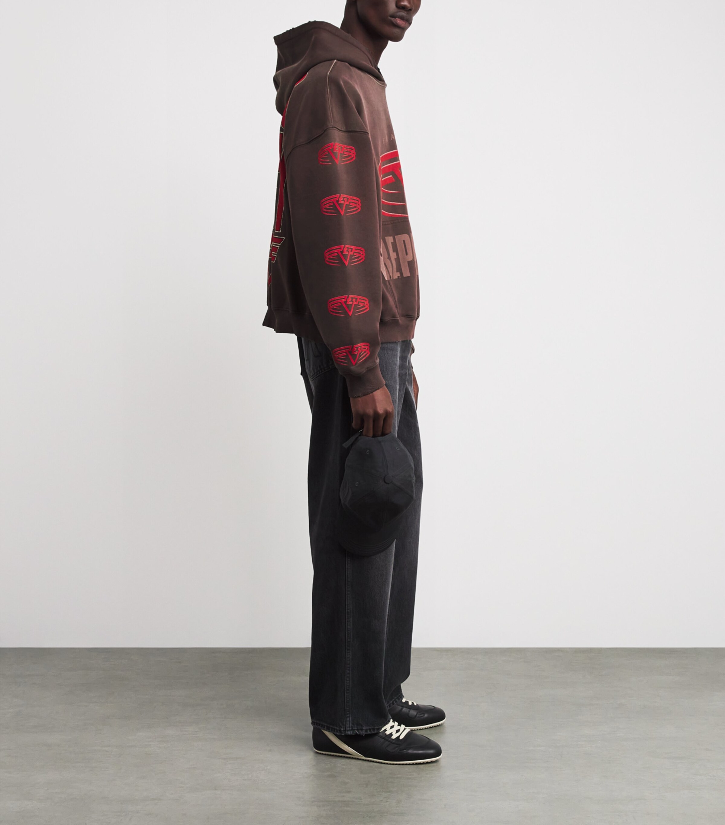 Represent Black Reversible Living Legacy Hoodie | Harrods HK