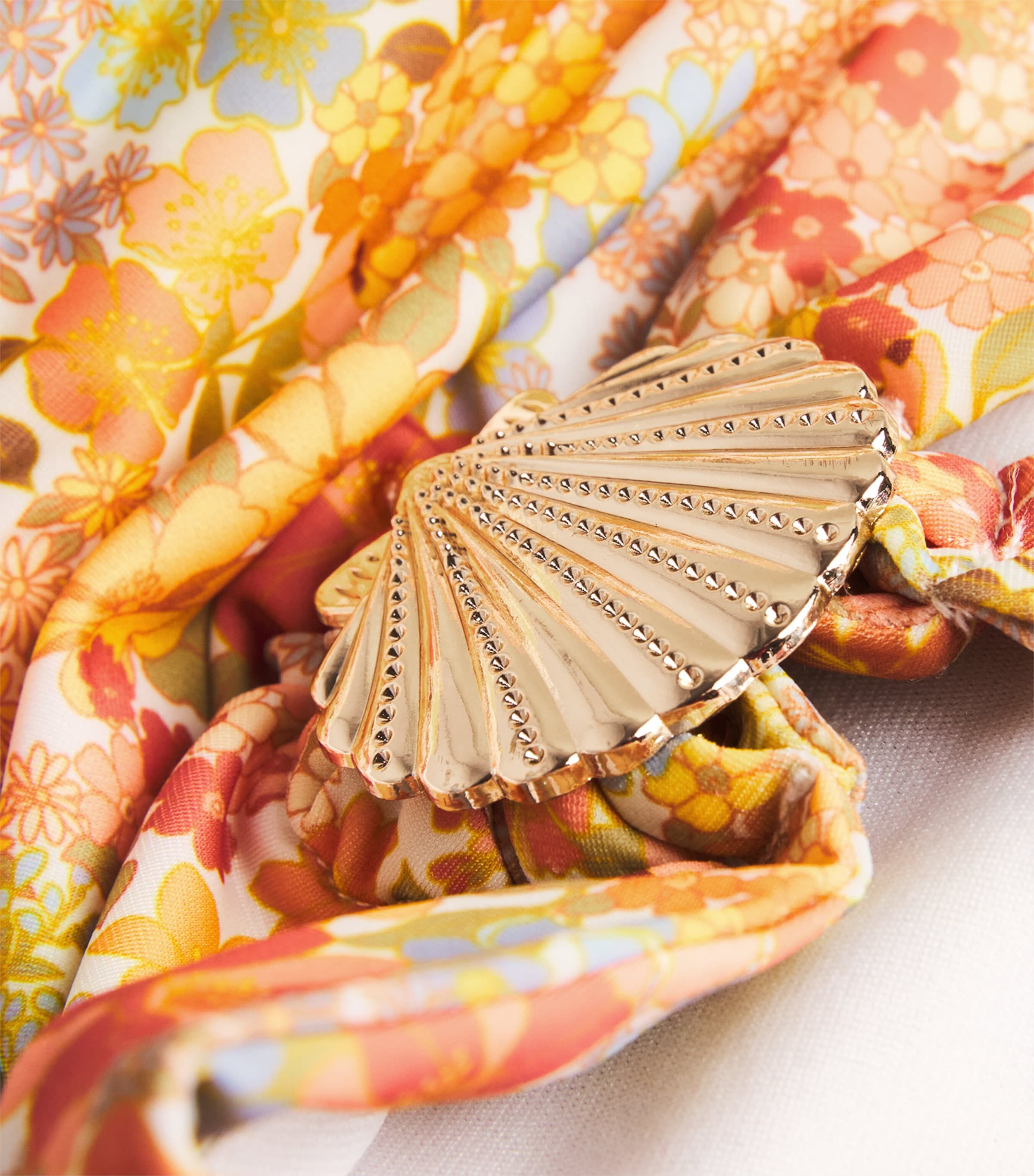 MARLO Multi Floral Avelle Swimsuit (3-16 Years) | Harrods UK