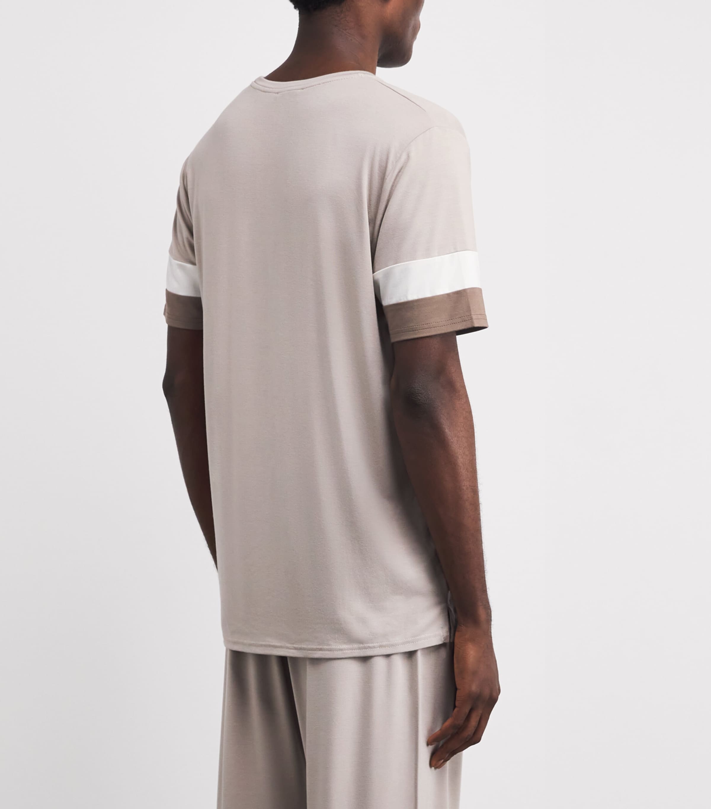 Homebody Beige Duo-Panel T-Shirt | Harrods CA