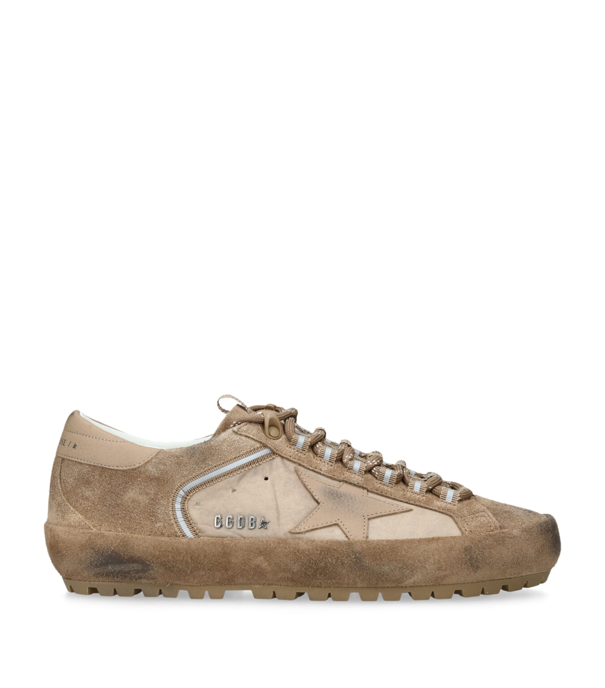 Golden Goose Beige Suede Super-Star Ski Sneakers | Harrods SA