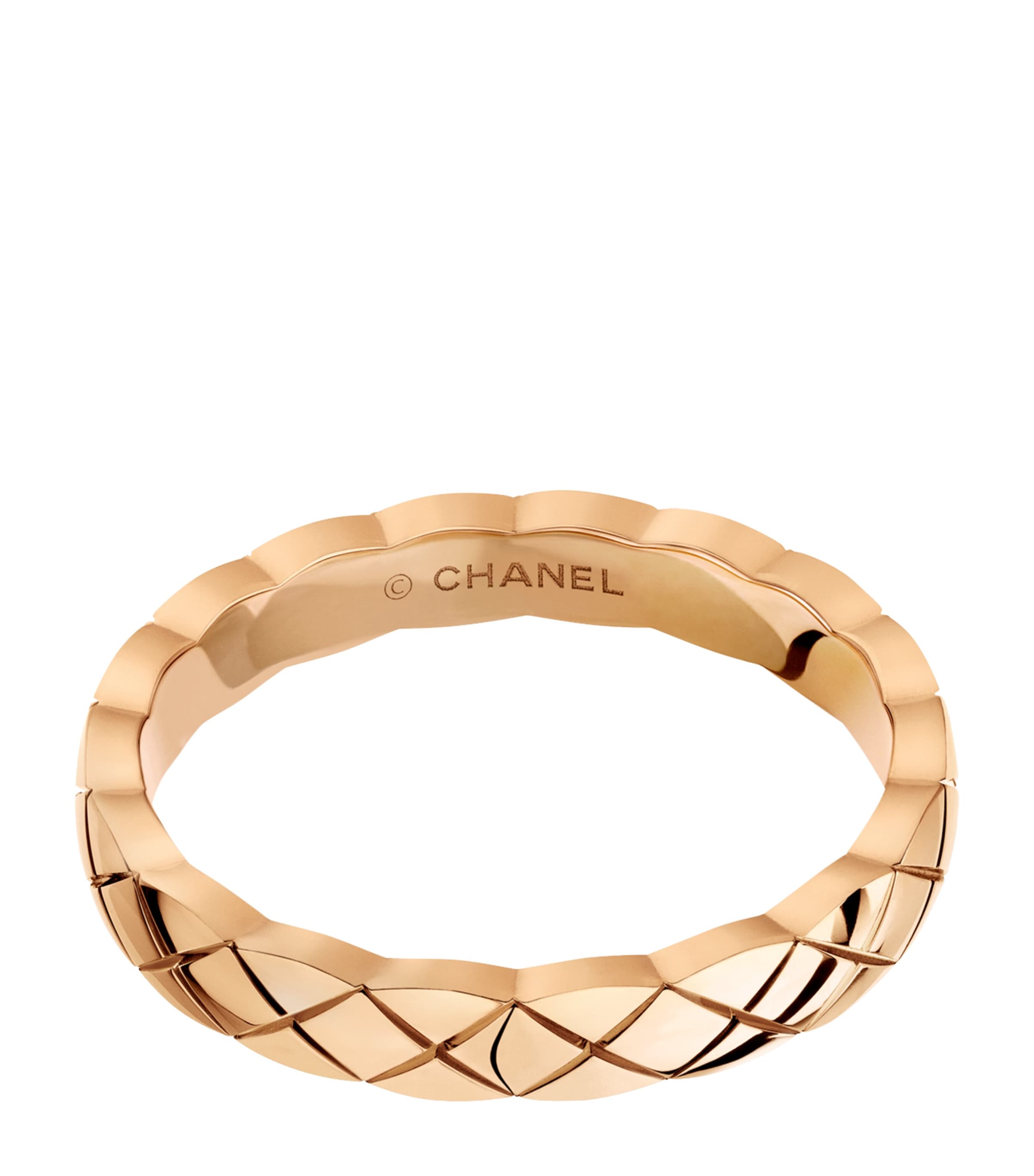 CHANEL Beige Gold Coco Crush Ring | Harrods UK
