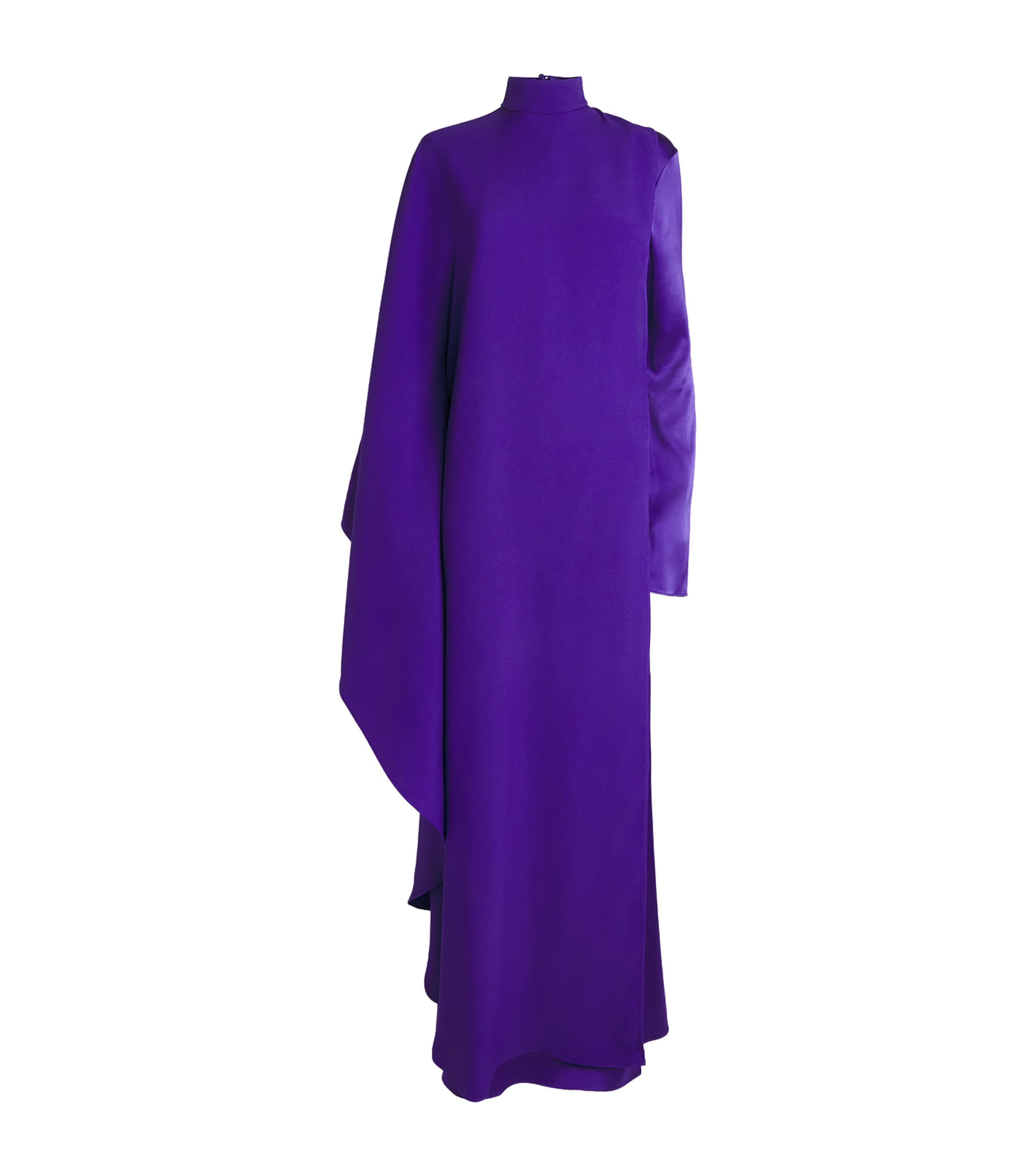 Taller Marmo Purple Crepe Michele Gown | Harrods US