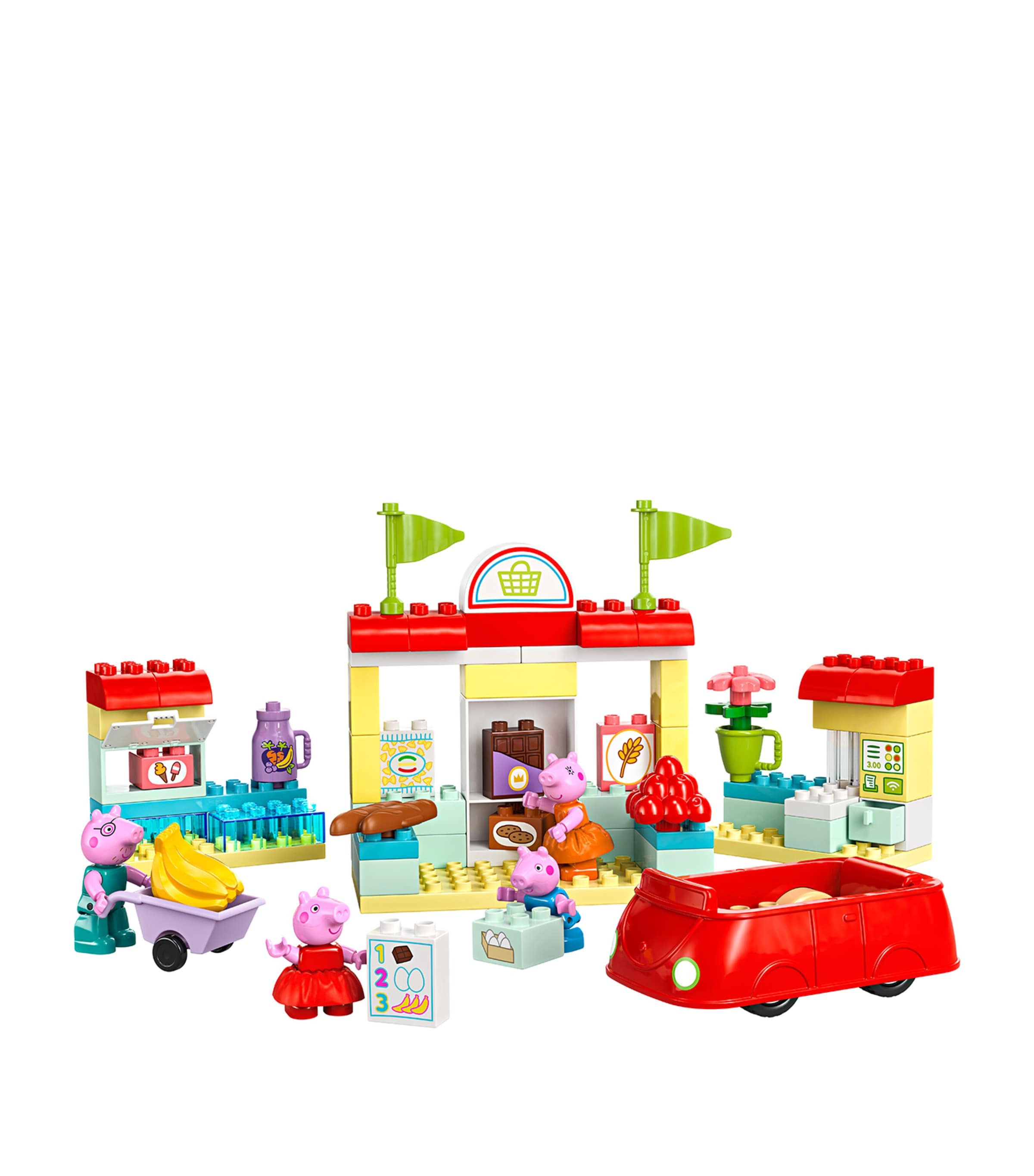 Lego DUPLO Peppa Pig Supermarket with Figures 10434 | Harrods UK