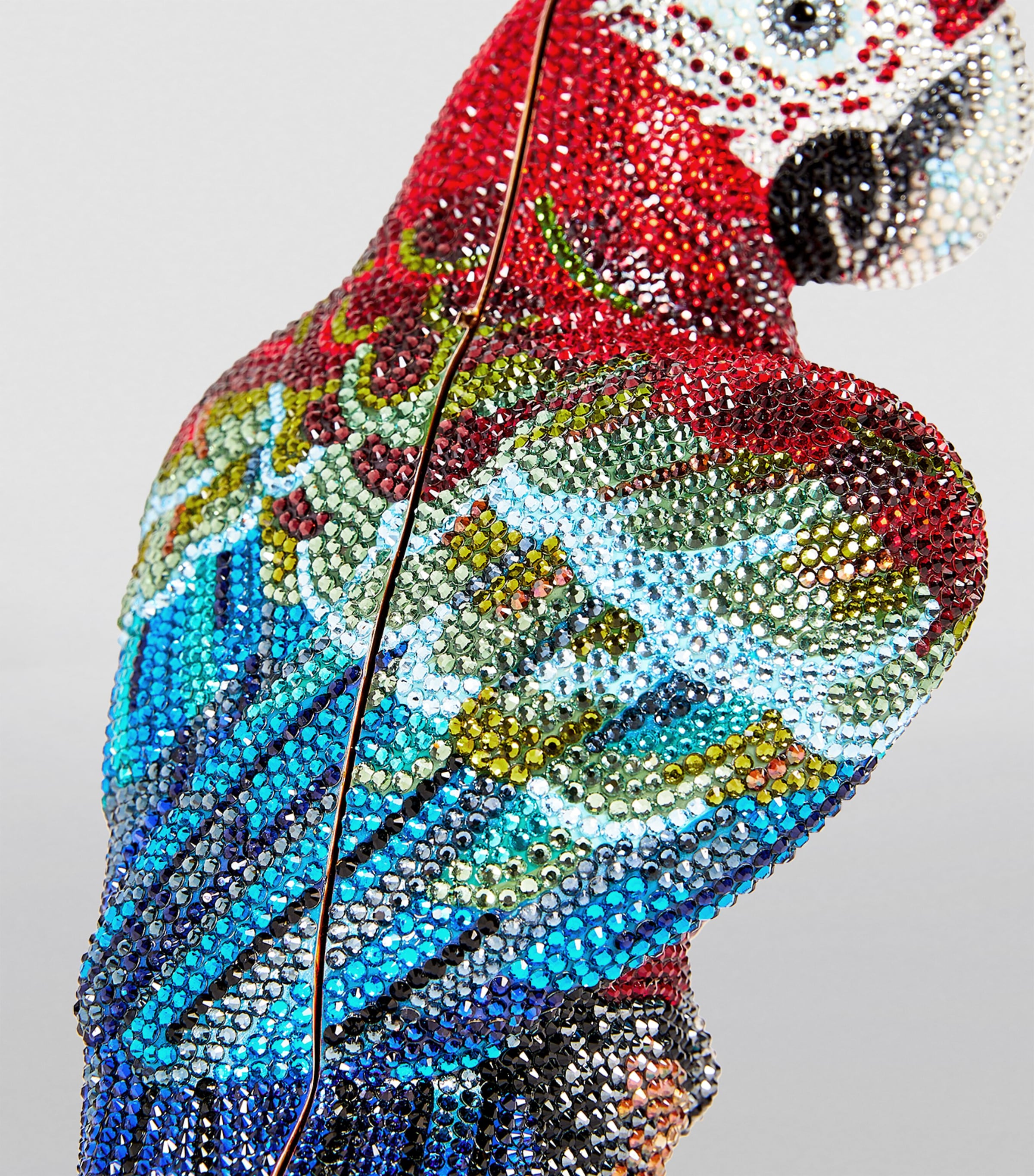 Judith Leiber Red Parrot Clutch Bag | Harrods US