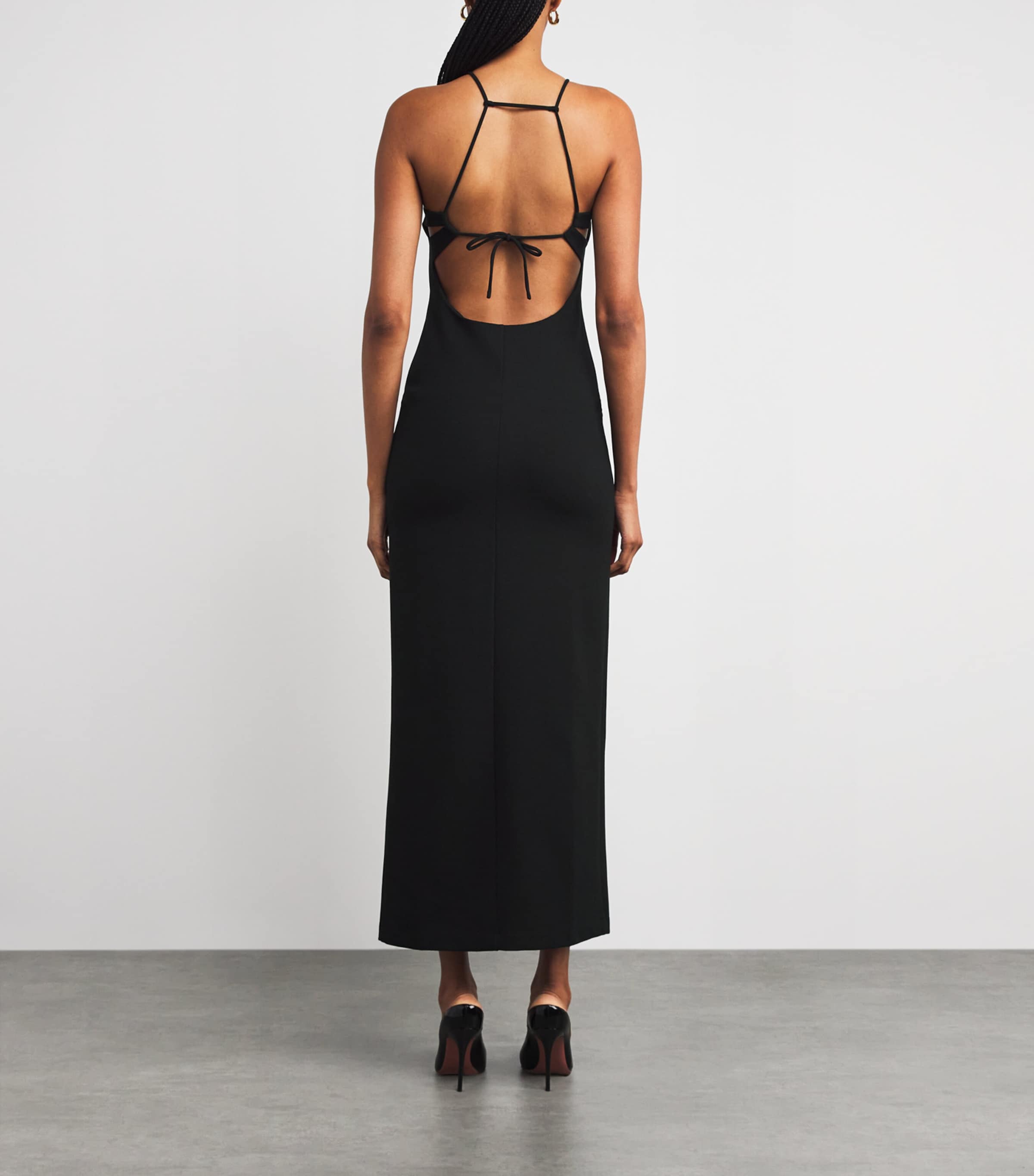 Undress Code Black Palmera Maxi Dress | Harrods MR