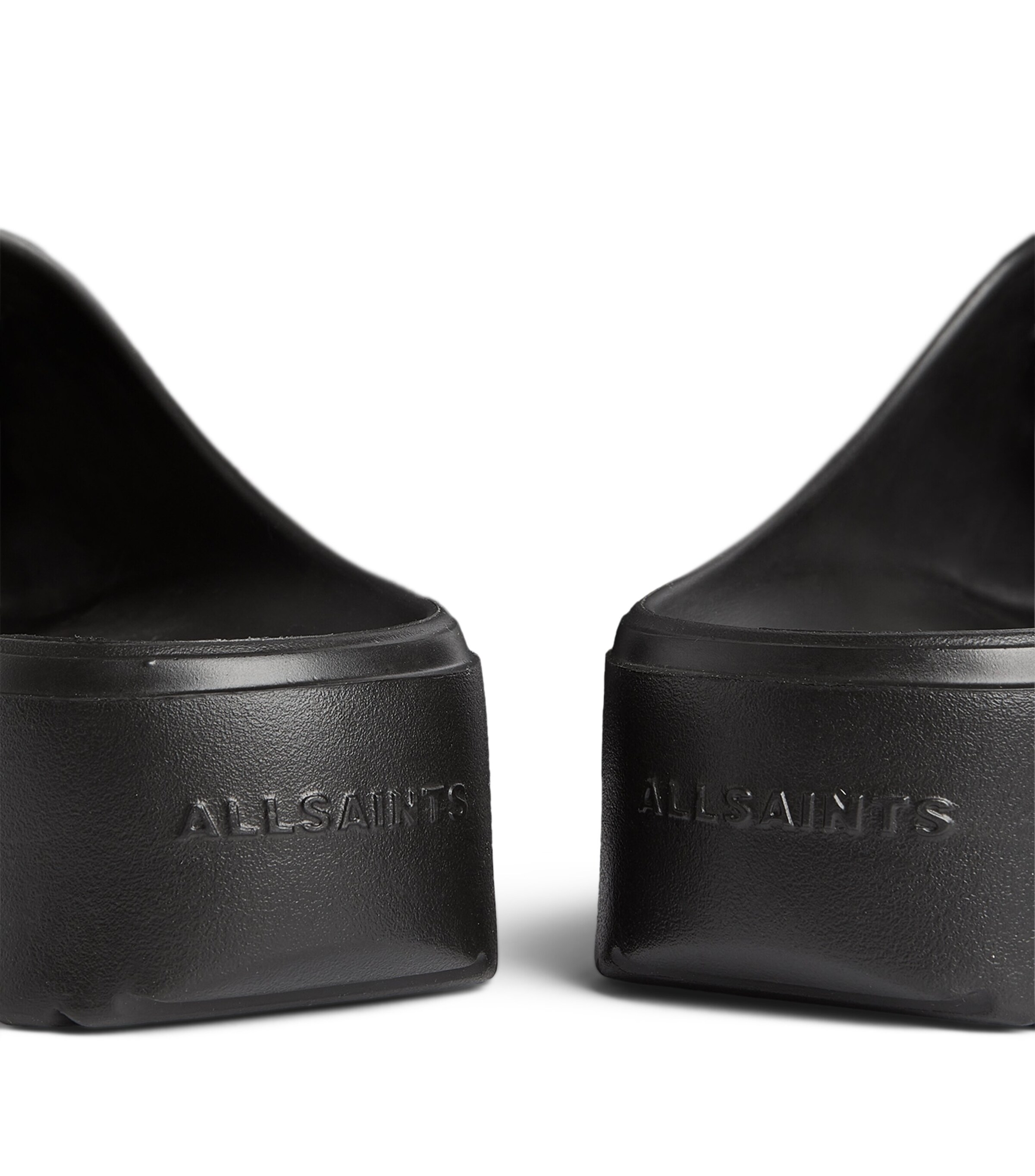 AllSaints Eclipse Flatform Slides | Harrods UK