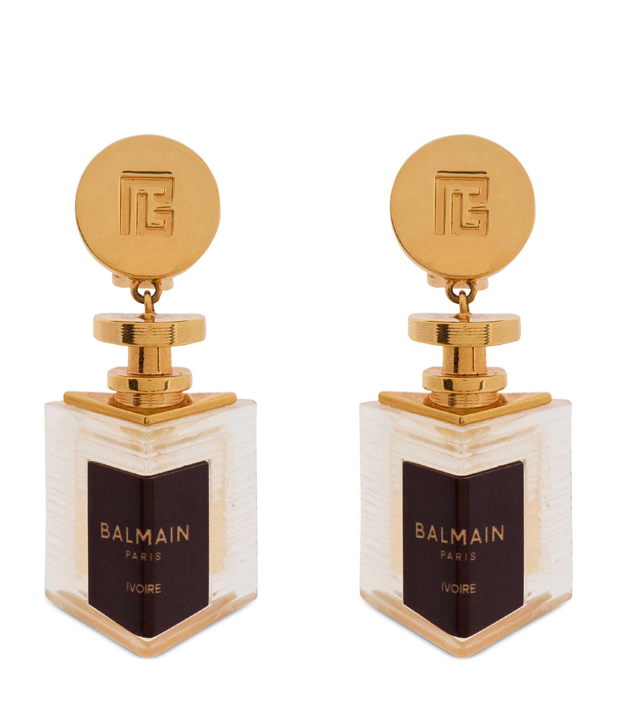 Balmain Perfume Earrings | Harrods UK