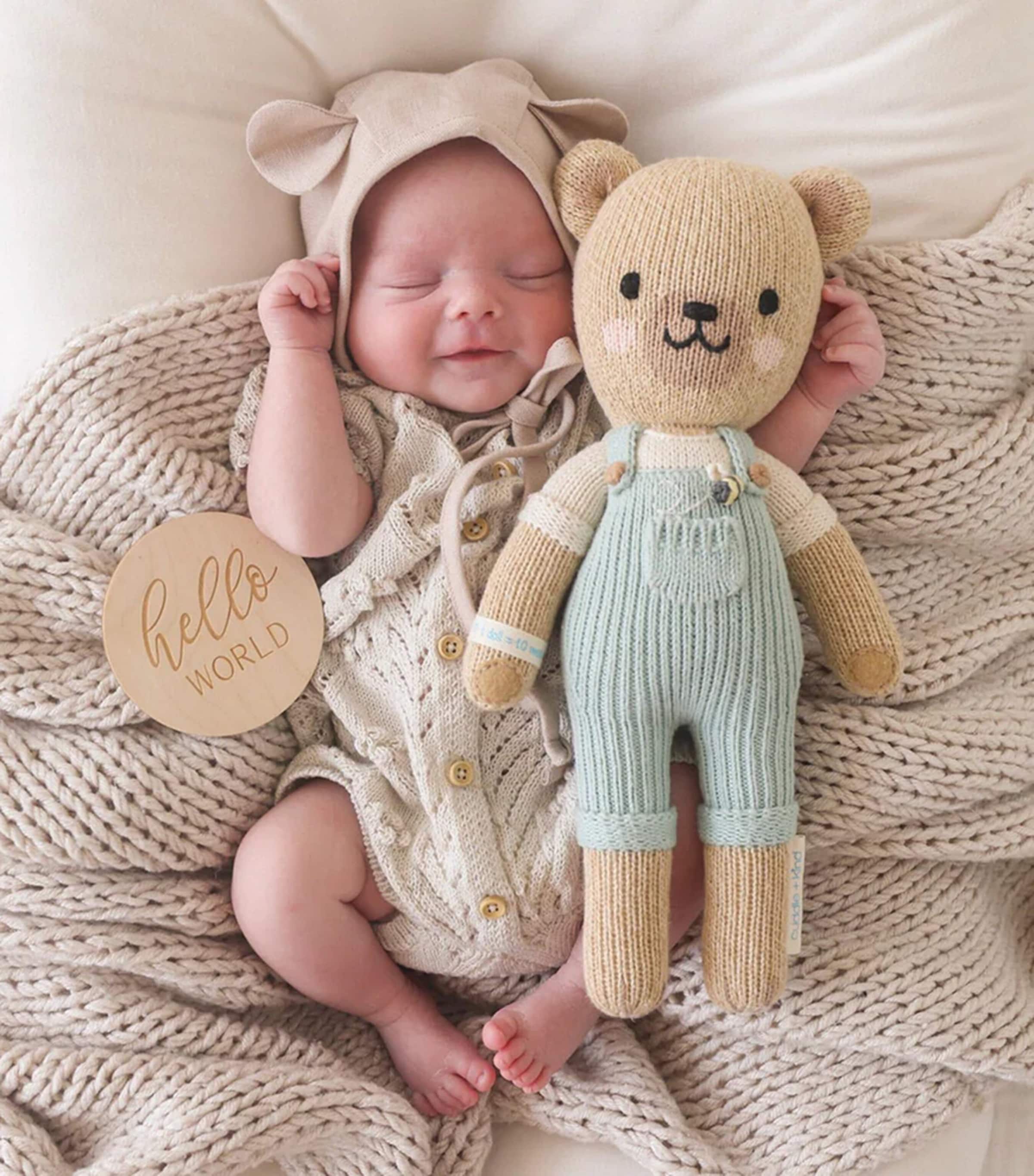 Cuddle + Kind Cotton Charlie the Honey Bear (33cm) | Harrods HK