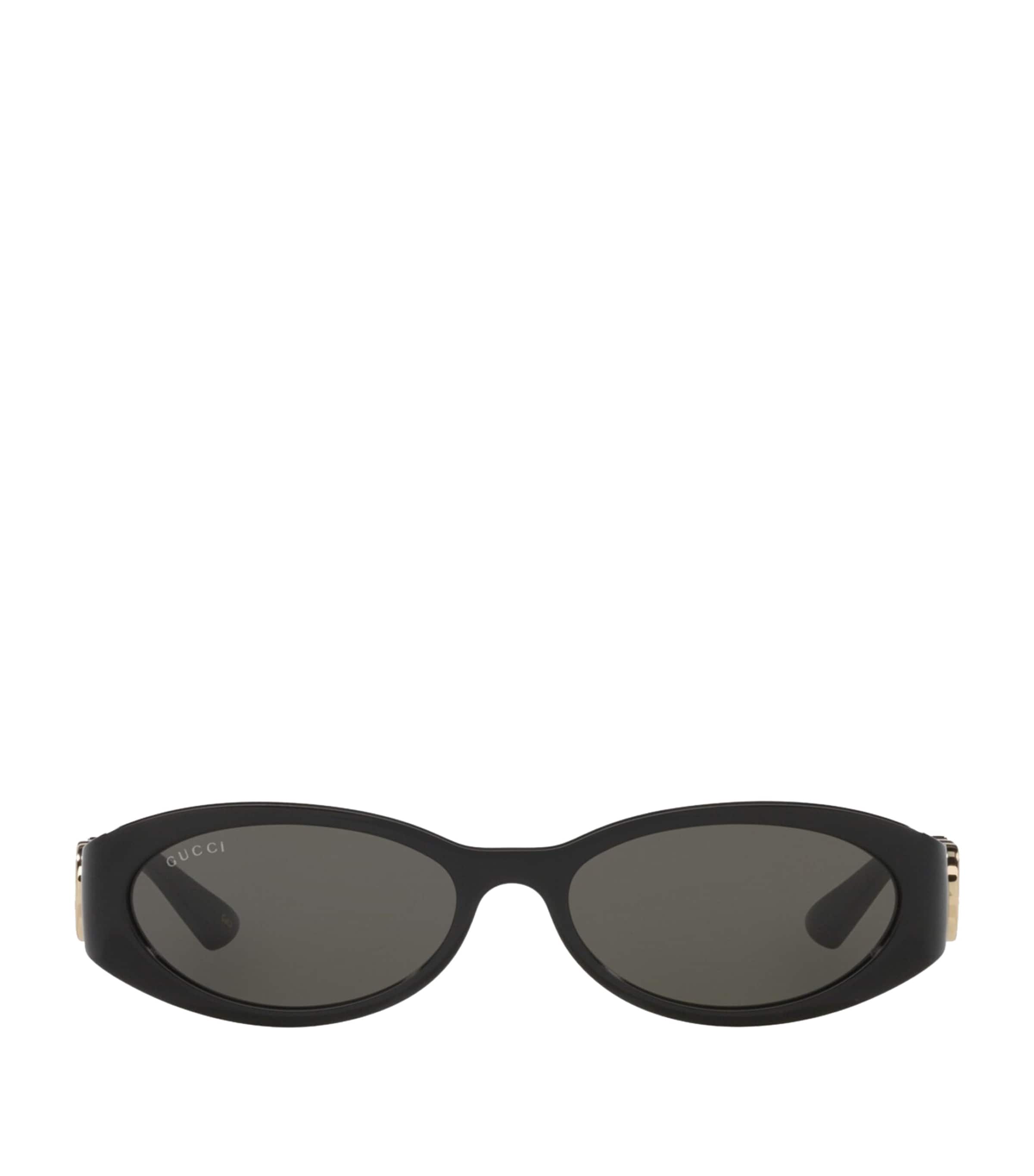 Gucci Black Metal GG1660S Sunglasses | Harrods UK
