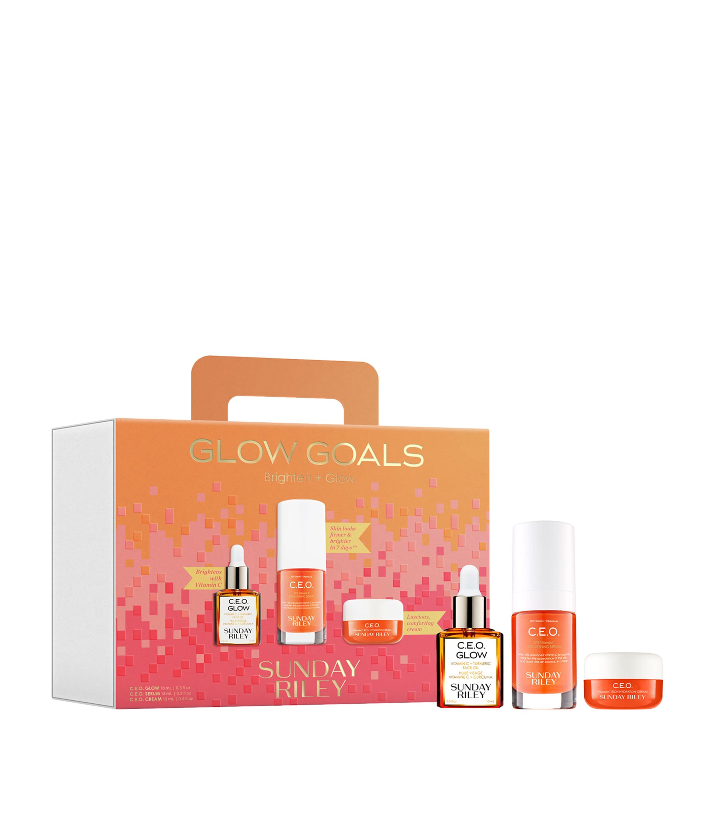 Sunday Riley Glow Goals Gift Set | Harrods NL