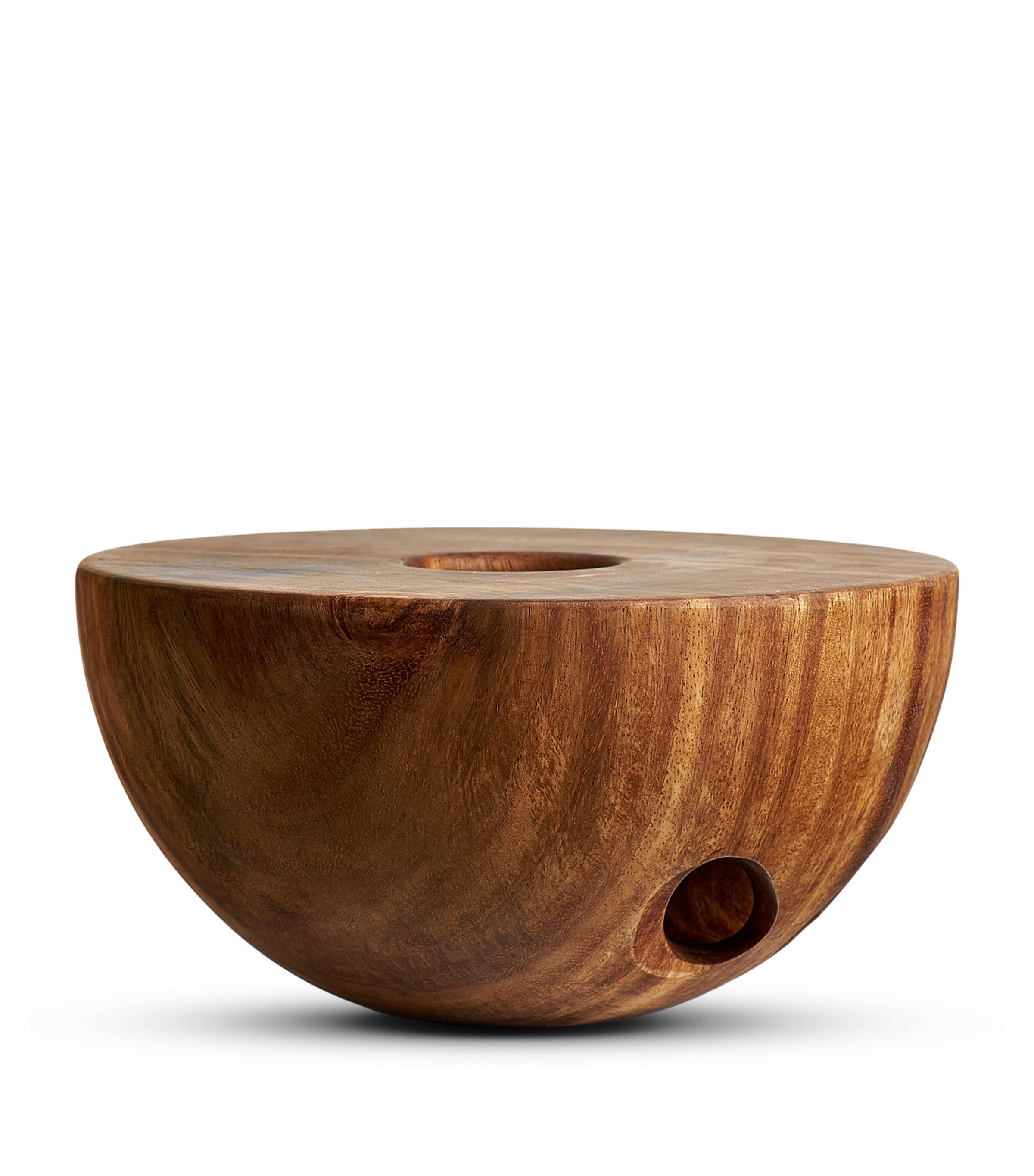 Marchanta Saman Wood Gold-Rim Candle | Harrods HK