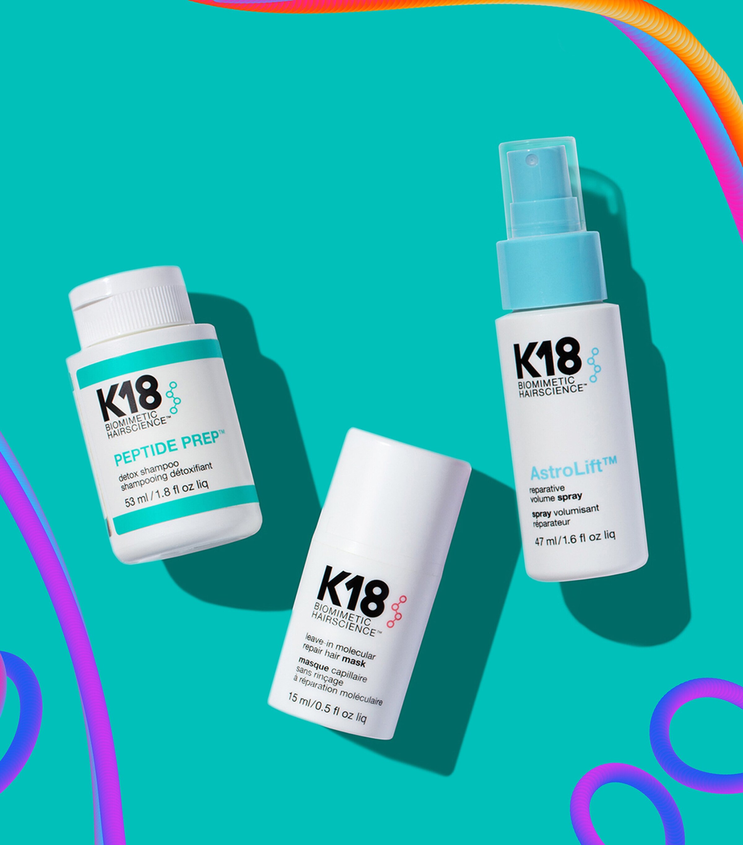 K18 Future Faves Minis Haircare Gift Set | Harrods US
