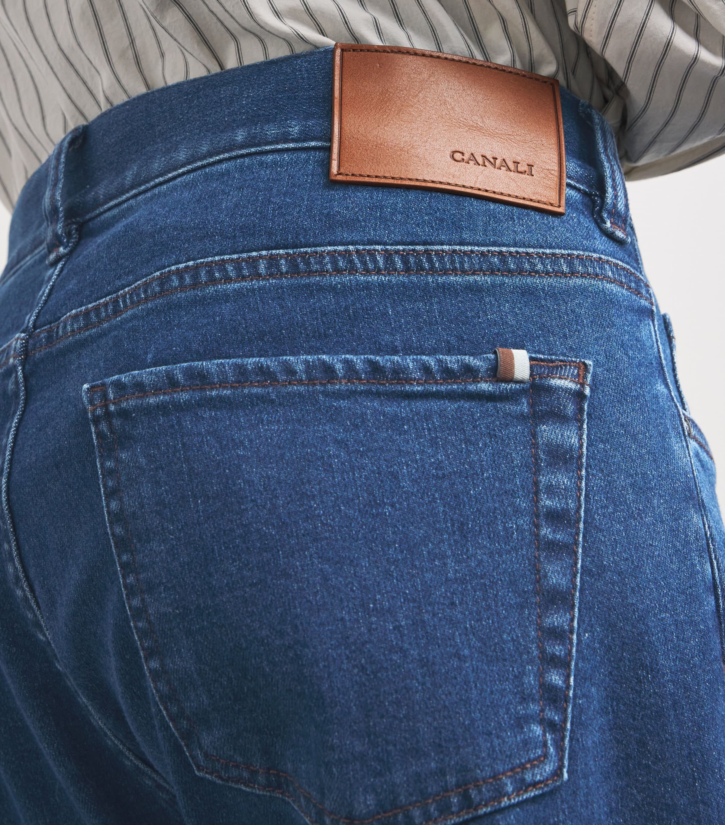 Canali Multi Straight-Fit Jeans | Harrods UK