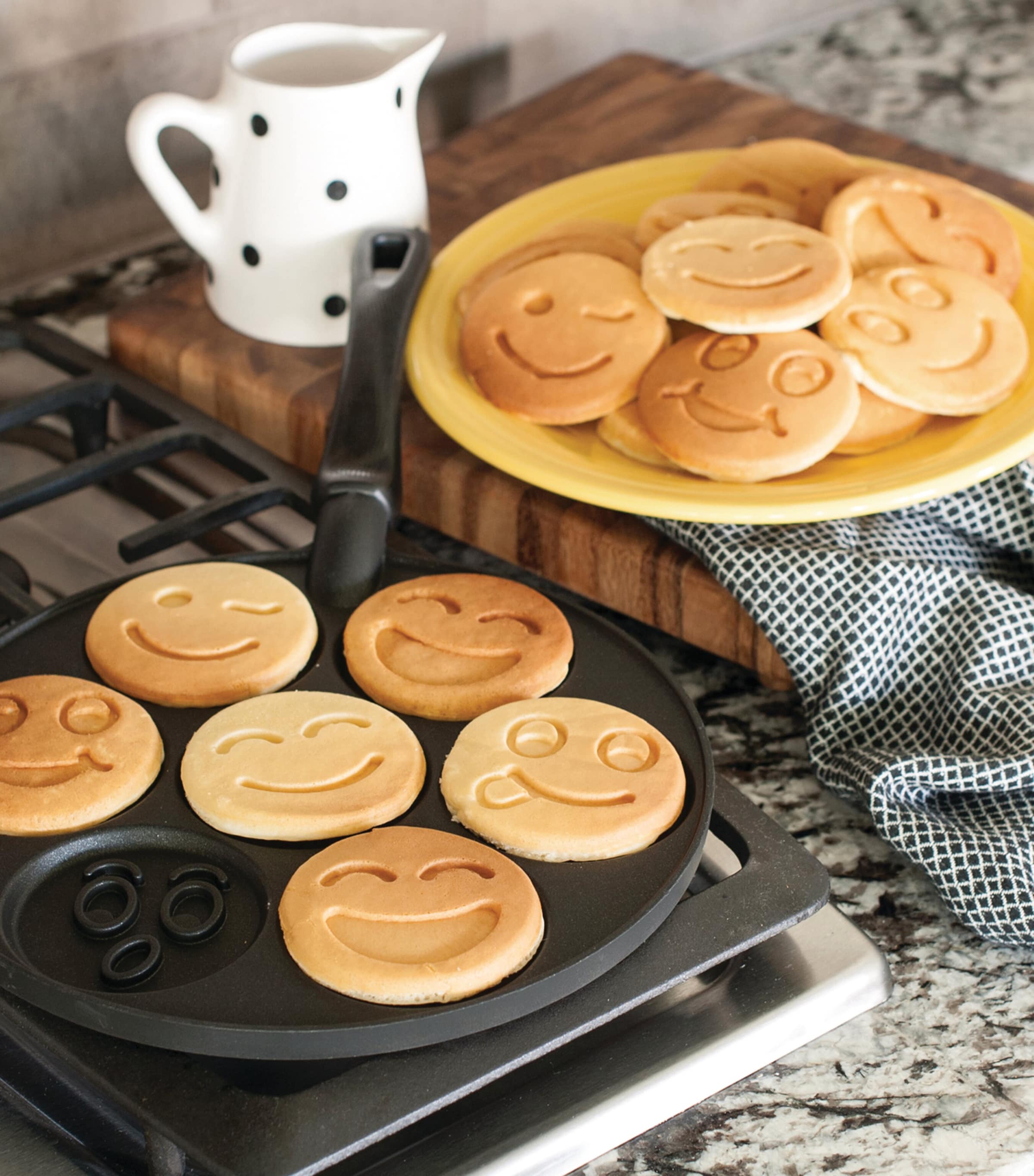 Nordic Ware Smiley Face Pancake Pan (27cm) | Harrods UK