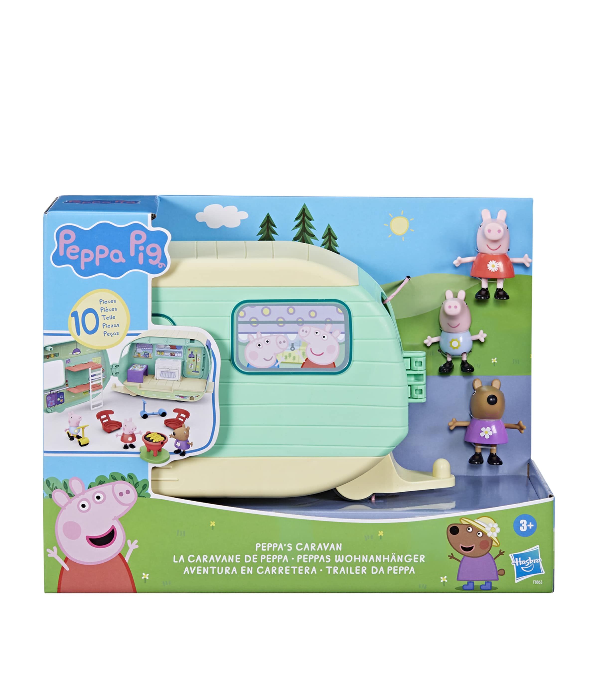 Peppa Pig Multi Caravan Toy Set | Harrods UK