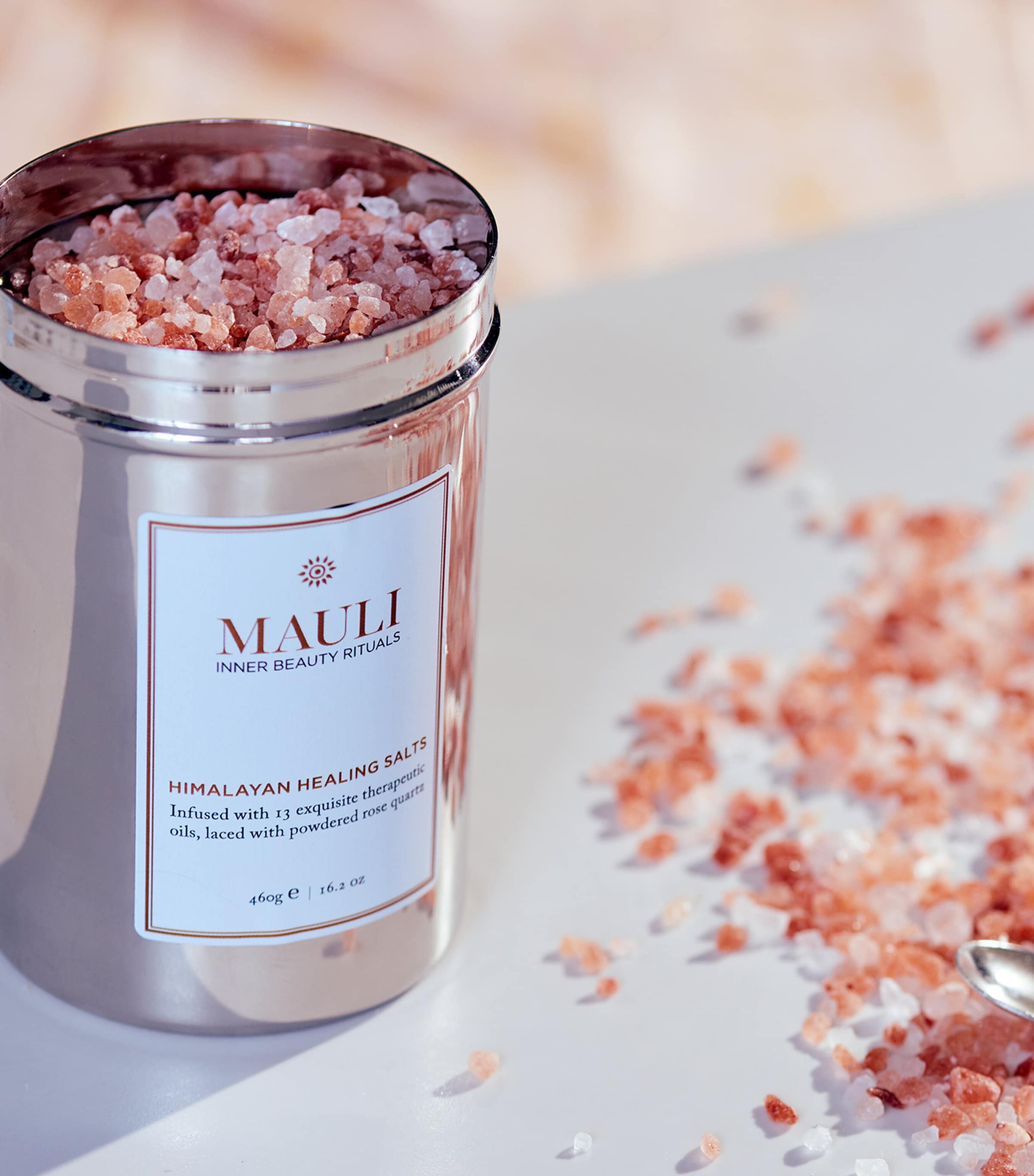 Mauli Rituals Healing Himalayan Salt Bath Soak (460g) | Harrods UK