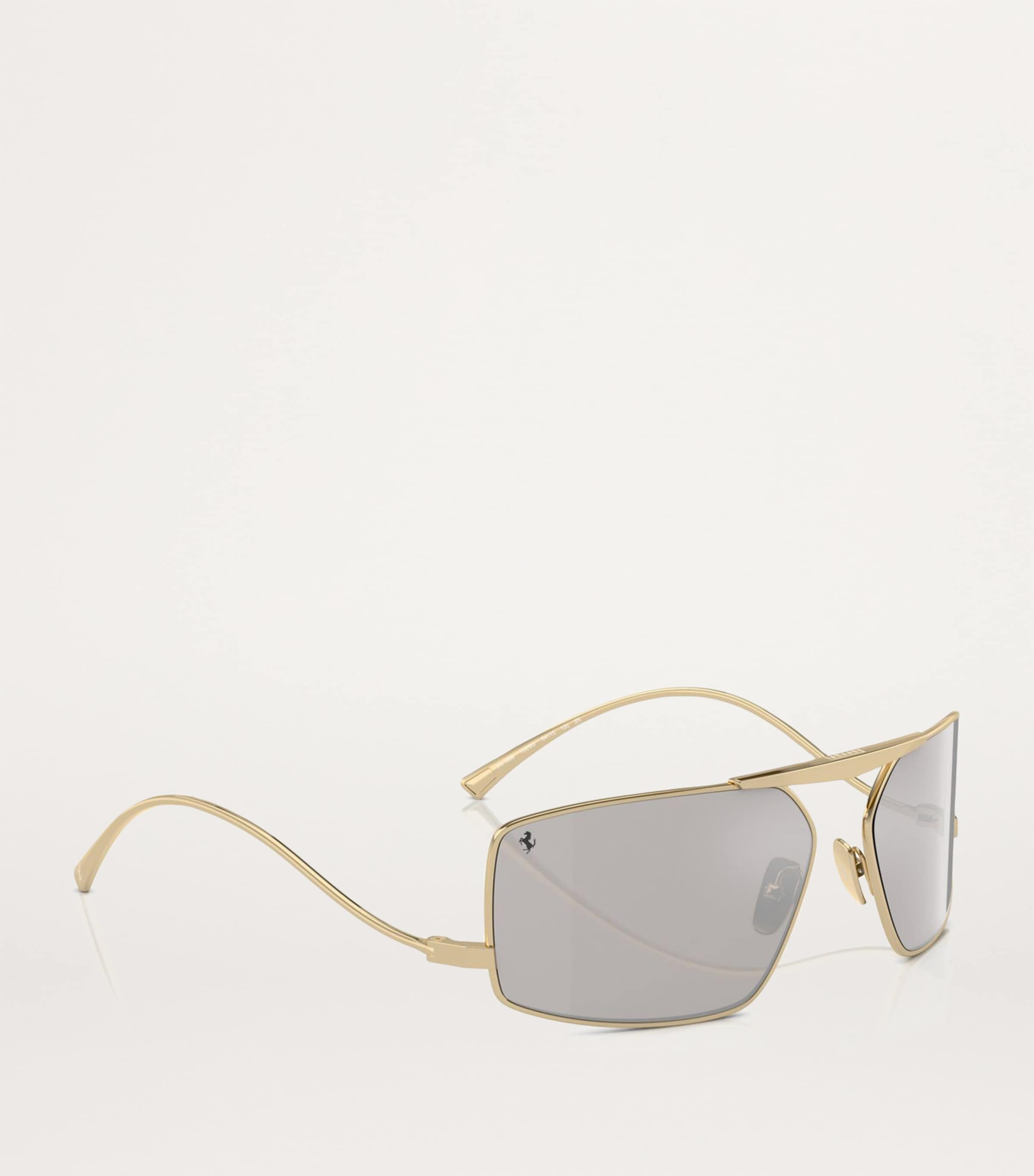 Ferrari Gold Metal FH1008 Sunglasses | Harrods UK