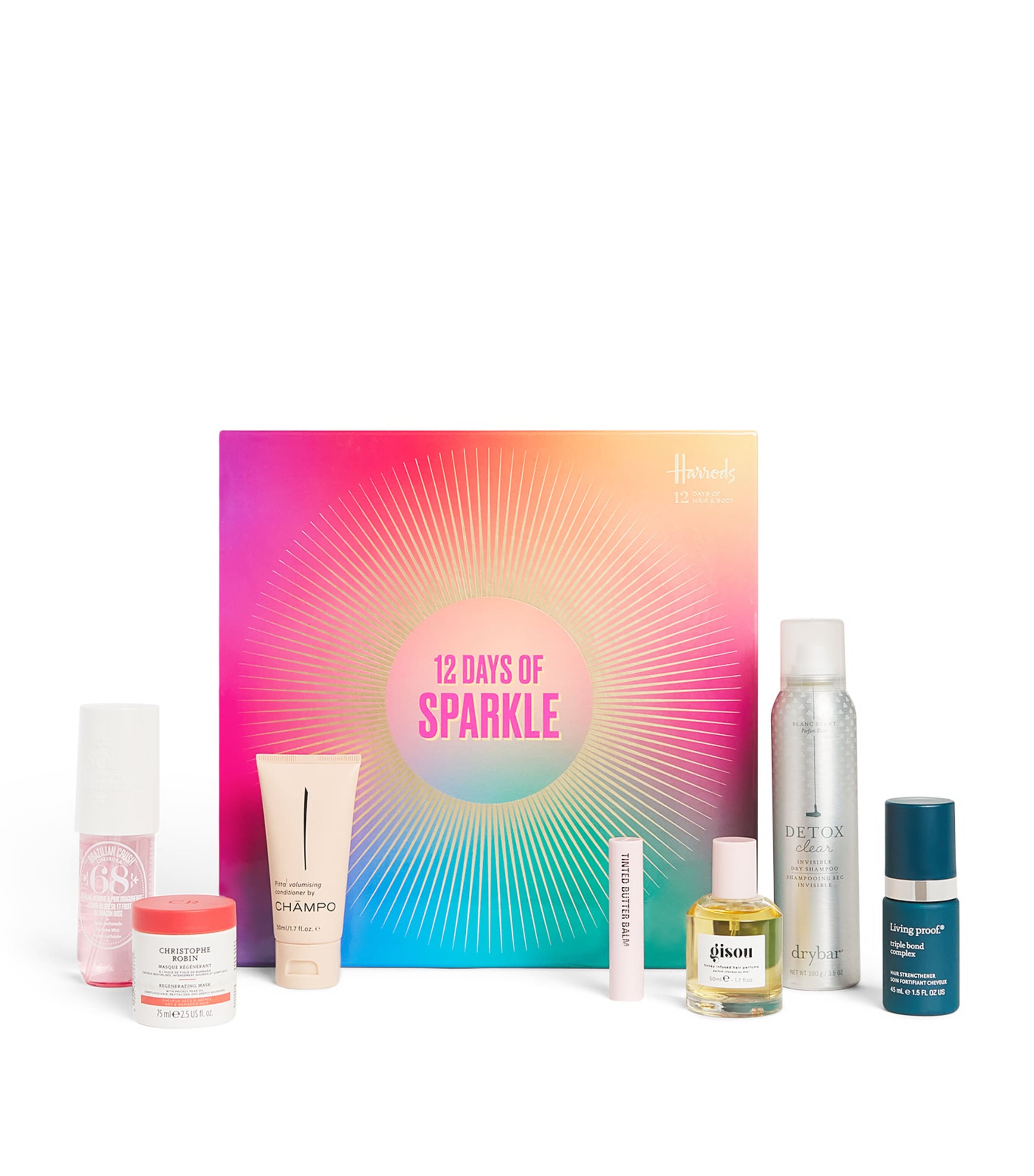 Harrods of London The Harrods 12 Days of Hair & Body Advent Calendar ...