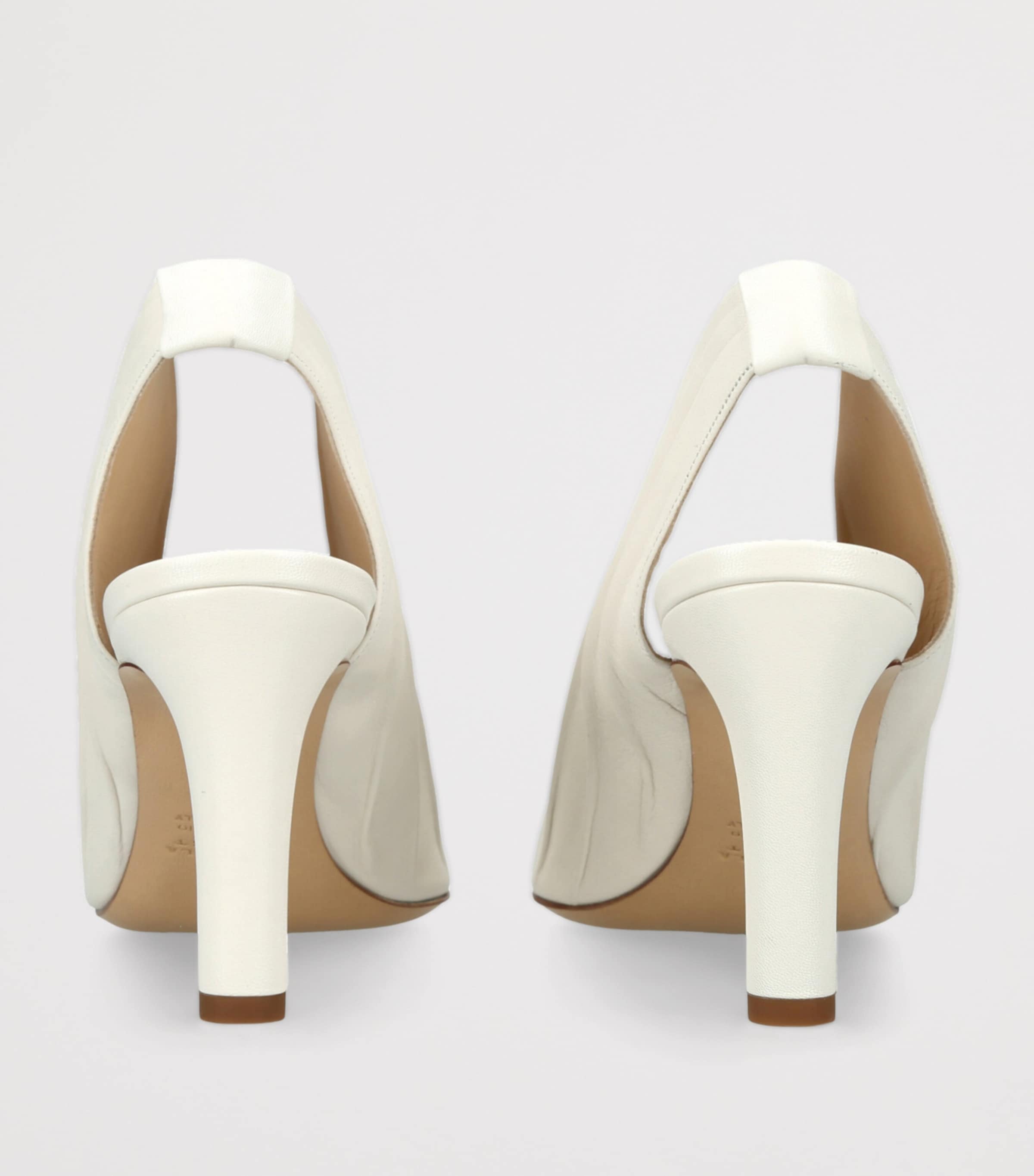 Gabriela Hearst Ivory Leather Amari Slingback Pumps 75 | Harrods US