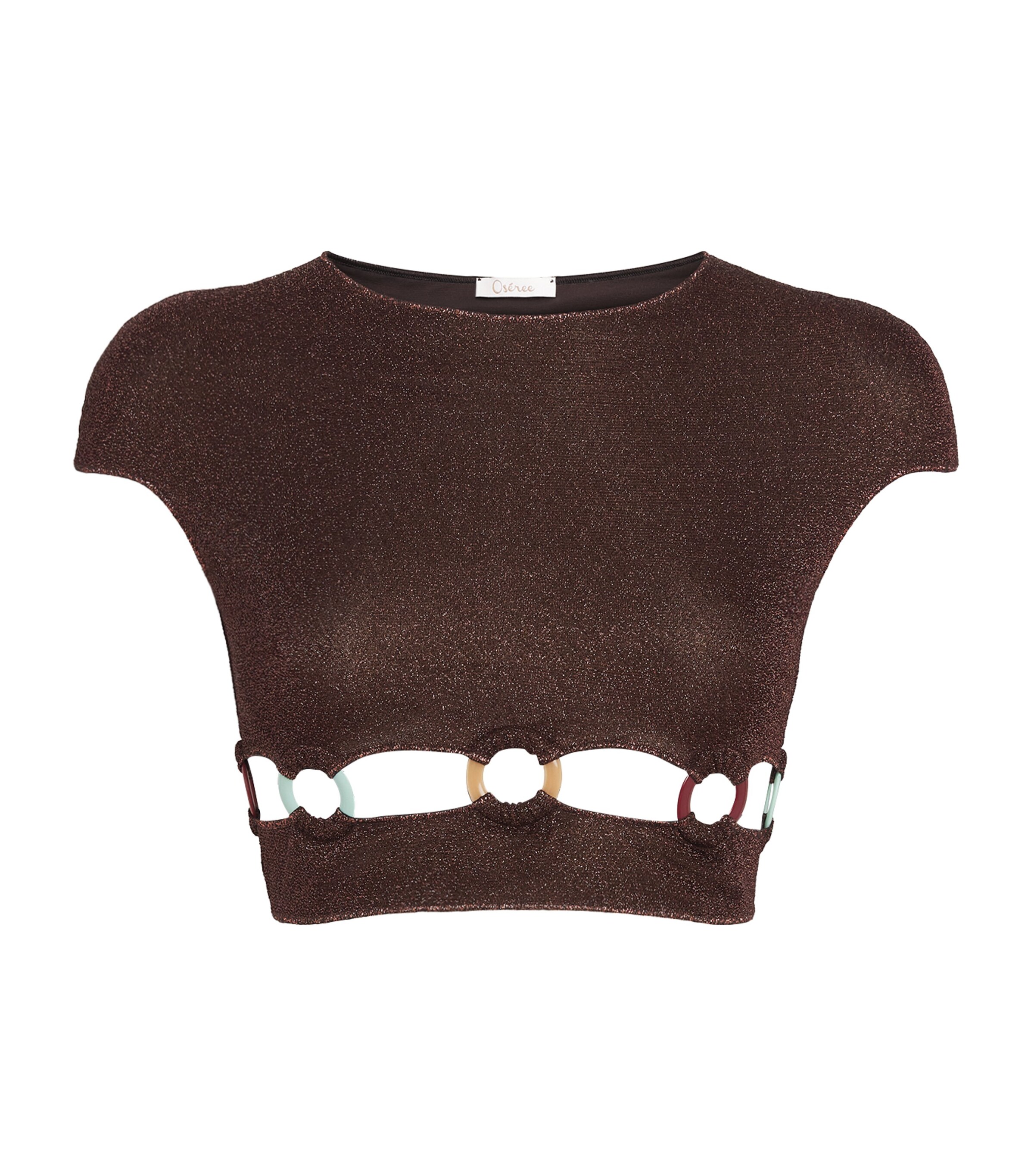 Oséree Brown Multi-Ring Lumière Top | Harrods US
