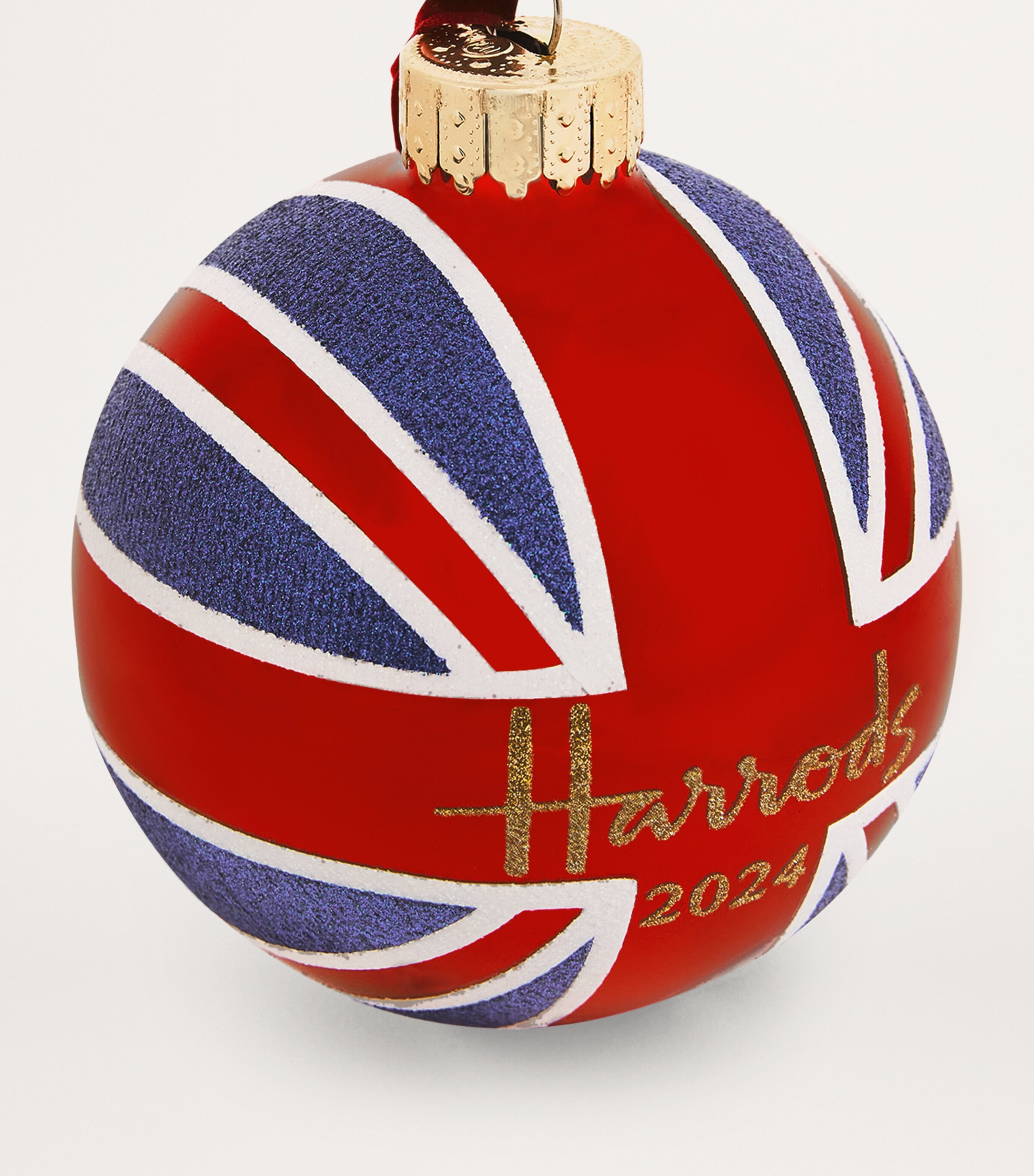 Harrods Union Jack Bauble | Harrods US