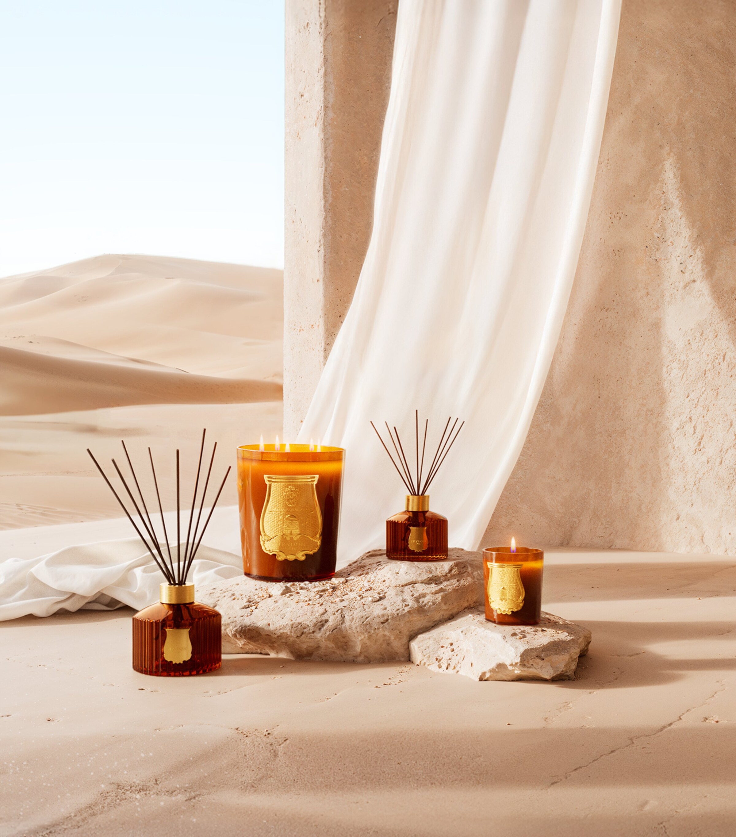 Trudon Orange Altaïr Candle (270g) | Harrods UK