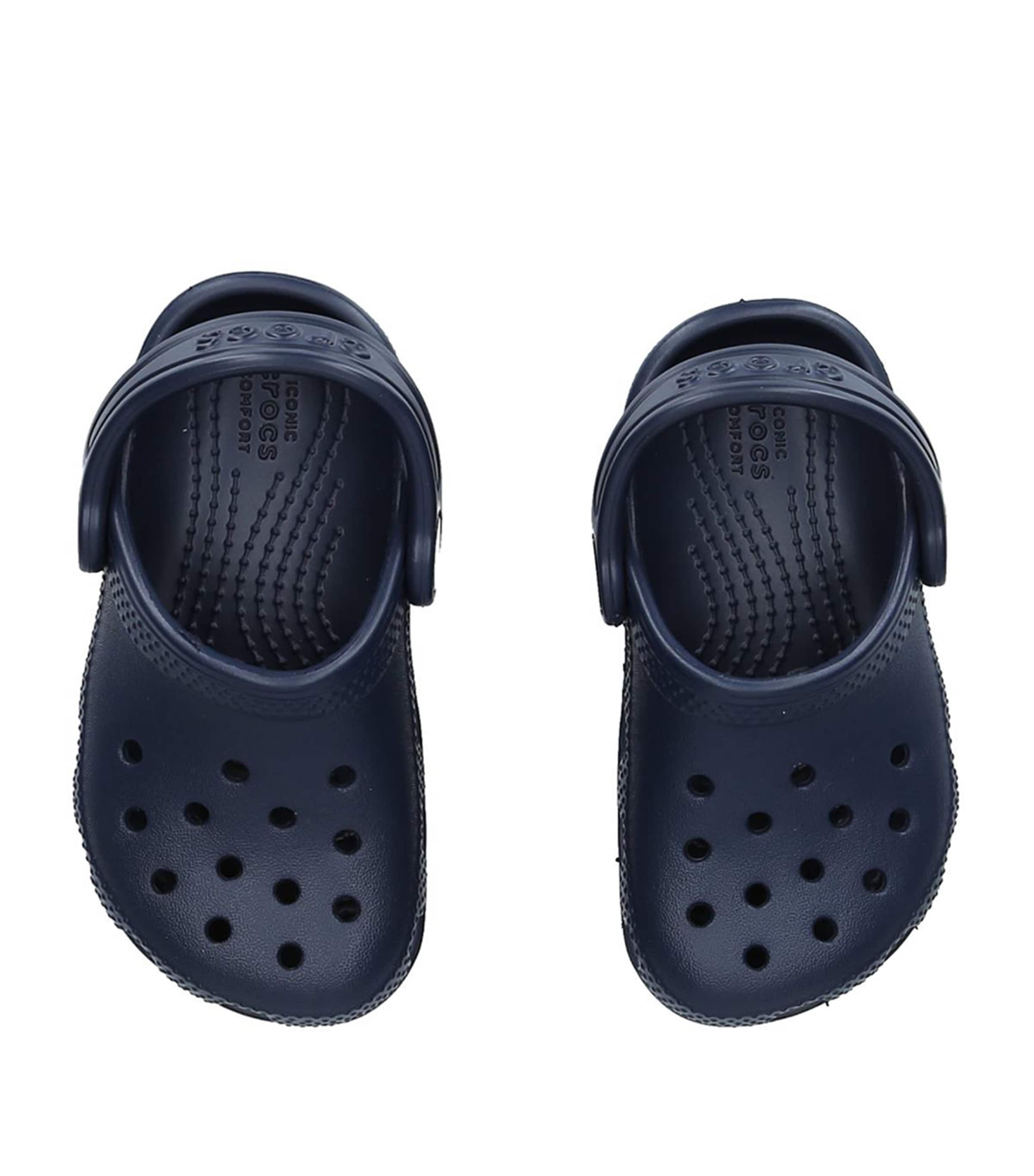 CROCS KIDS Navy Classic Clogs | Harrods UK