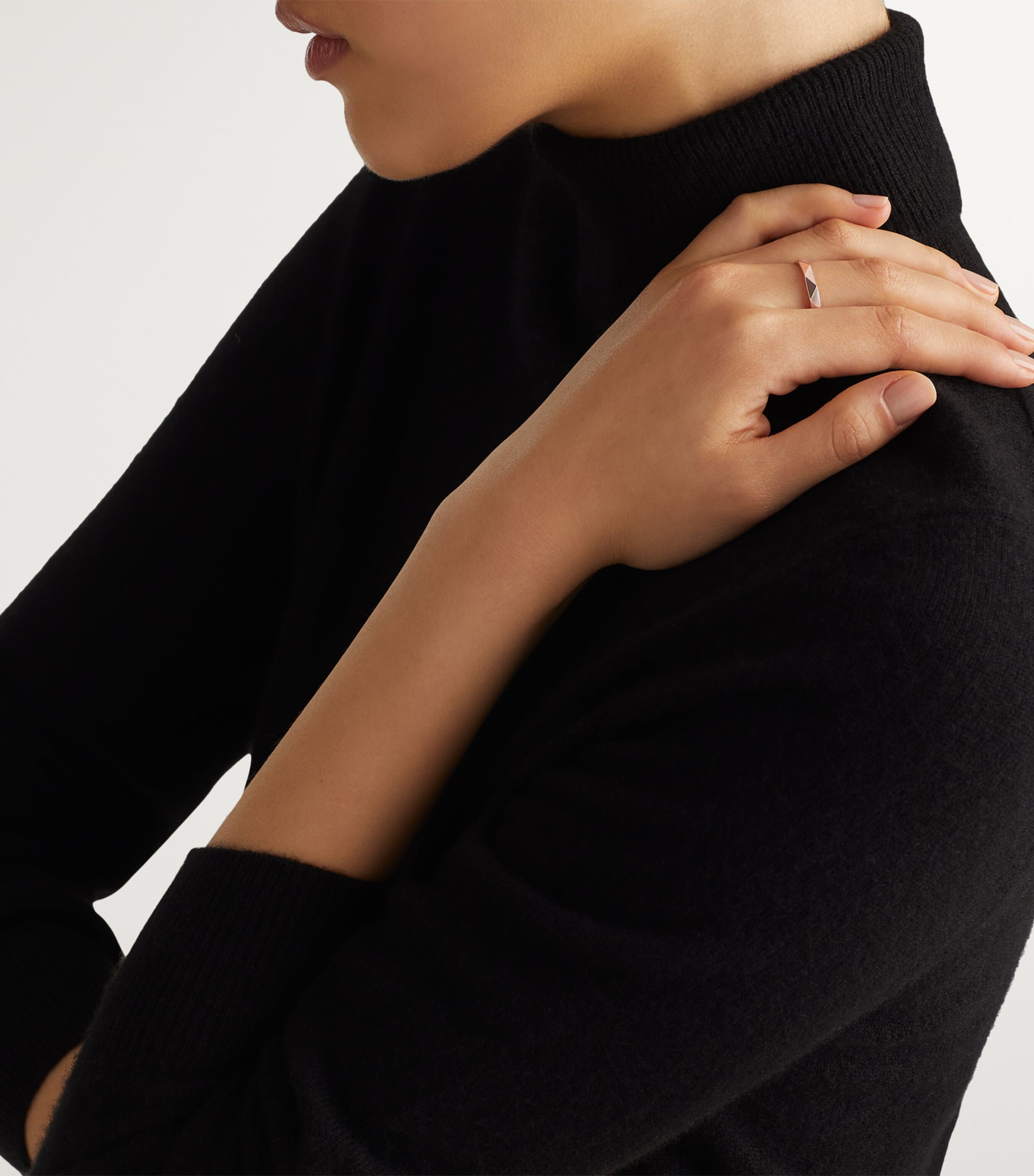 Graff Rose Gold Laurence Graff Signature Band (3.2mm) | Harrods UK