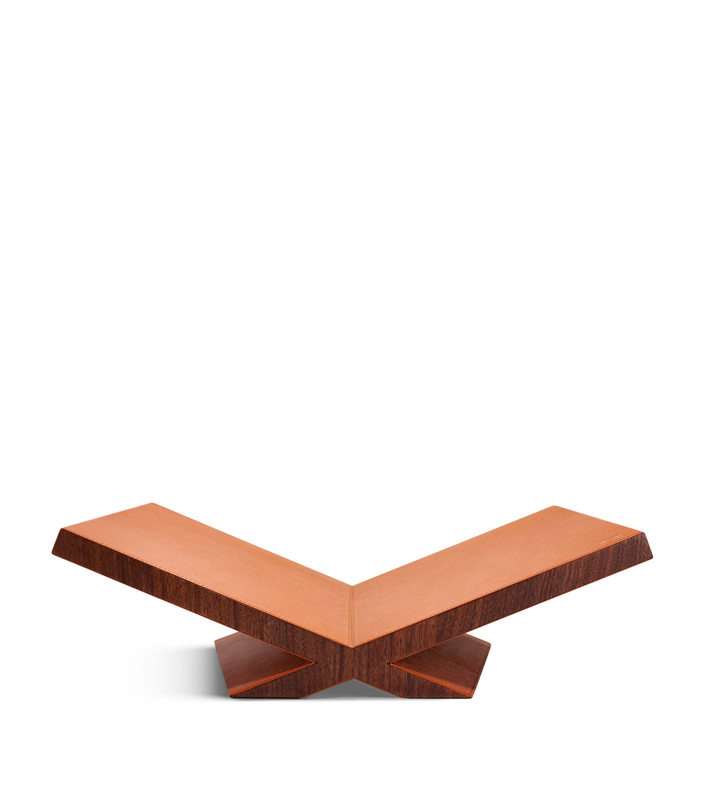 Assouline Walnut-Leather Ultimate Culture Bookstand | Harrods UK