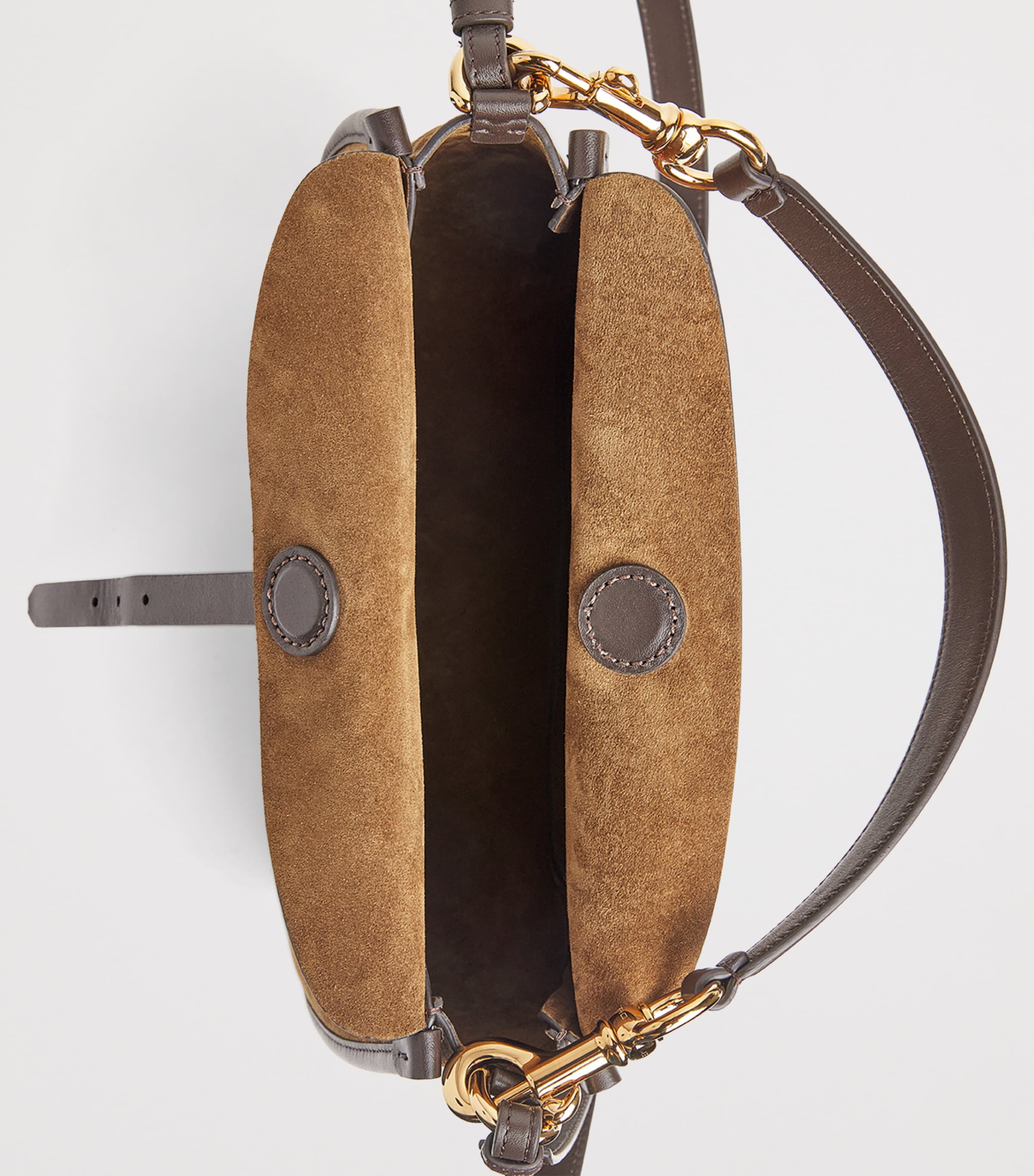 Etro Brown Suede Embroidered Cross-Body Bag | Harrods UK