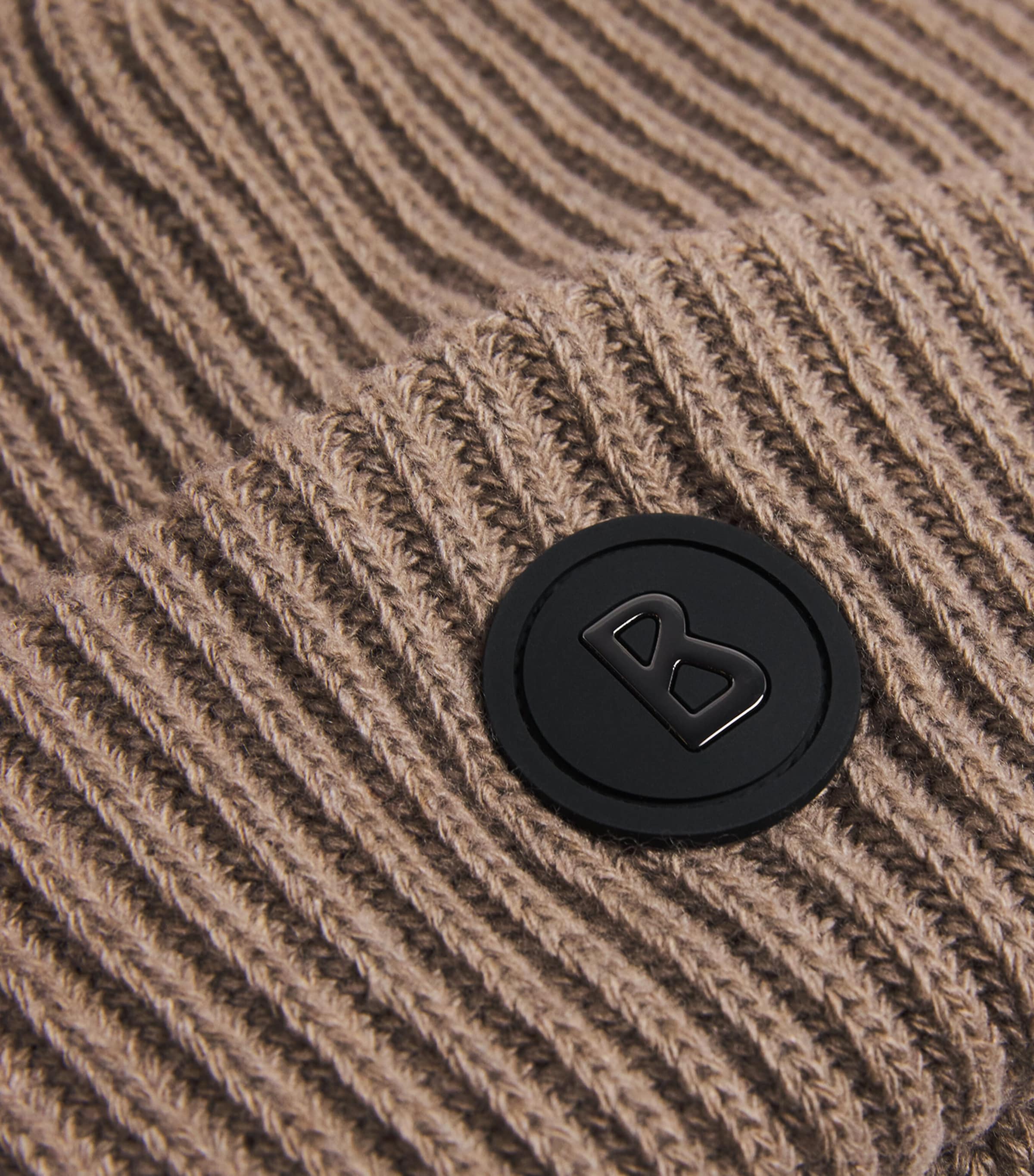 Bogner Black Ribbed Gustav Beanie | Harrods US