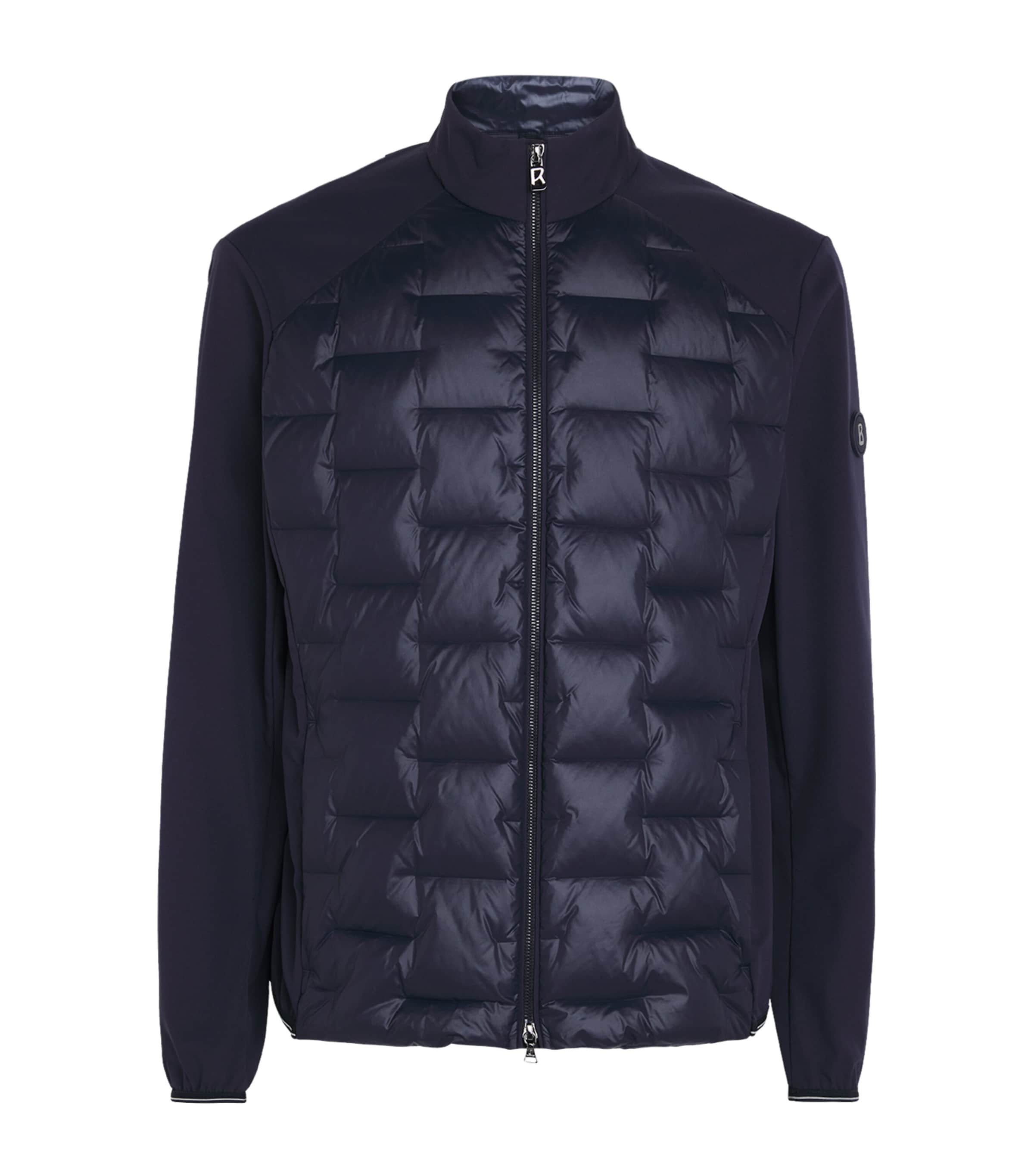 Bogner Navy Down Hybrid Dardan Jacket | Harrods US