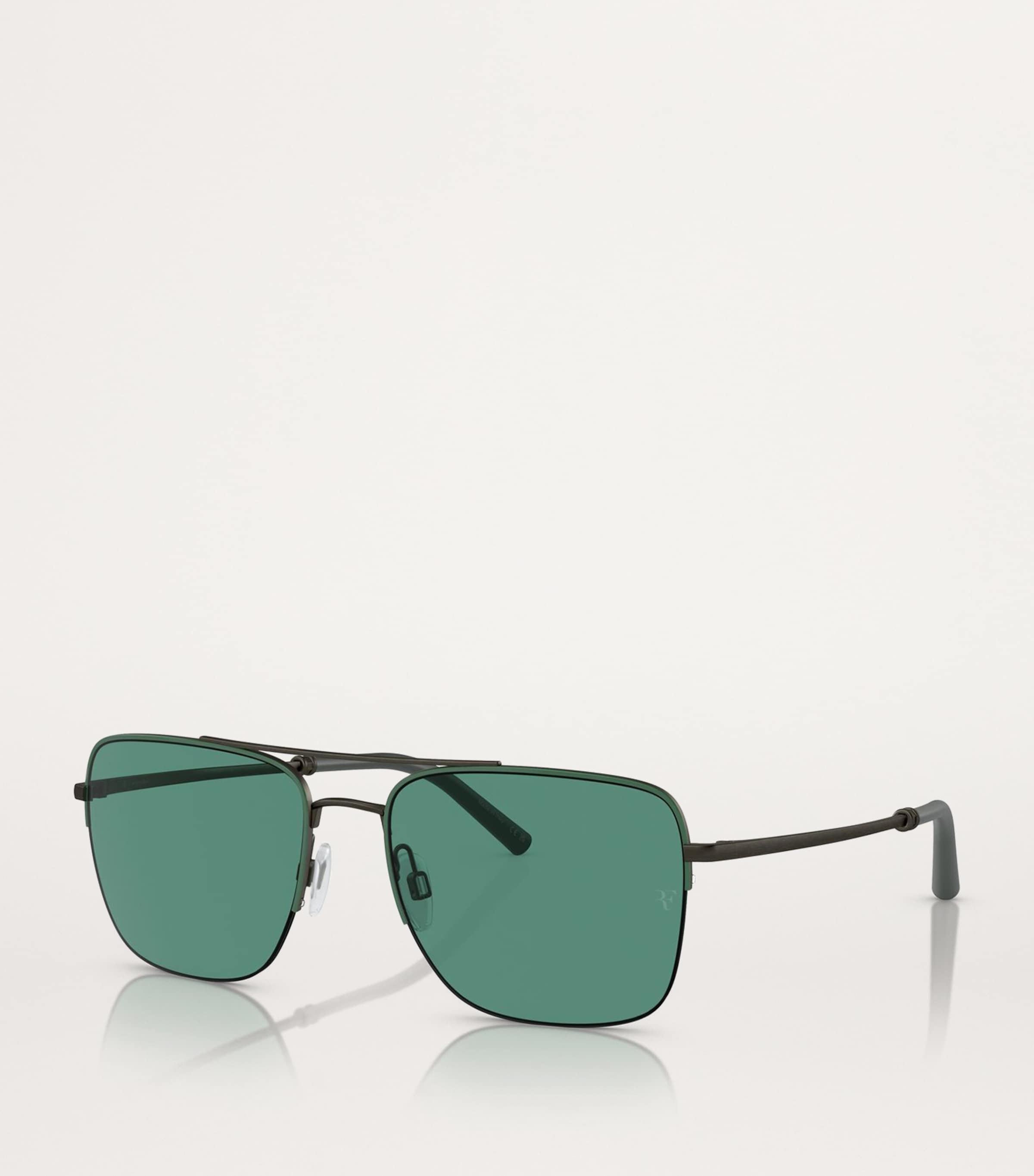 Oliver Peoples Metallic Metal R-2 Sunglasses | Harrods UK