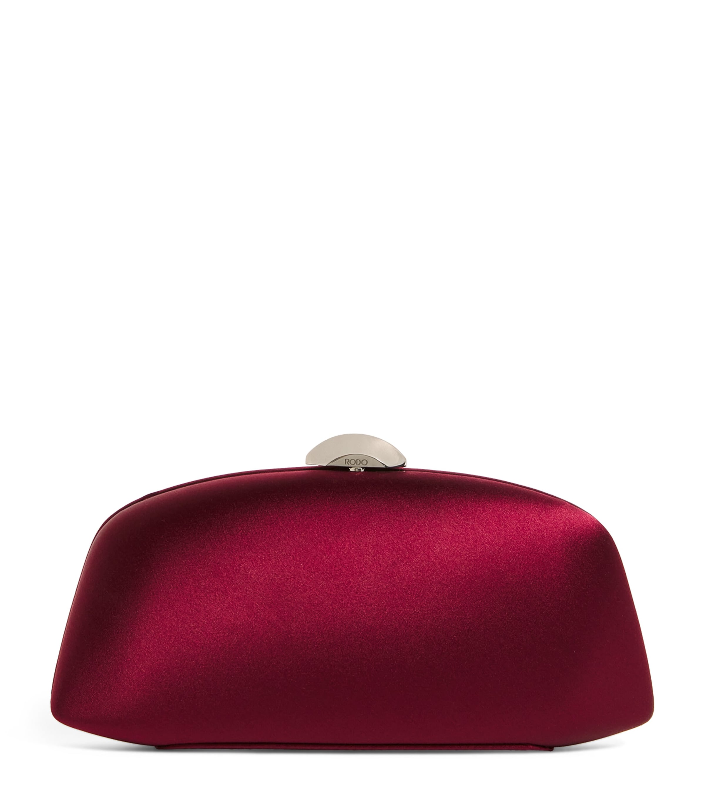 Rodo Red Satin Clutch Bag | Harrods UK