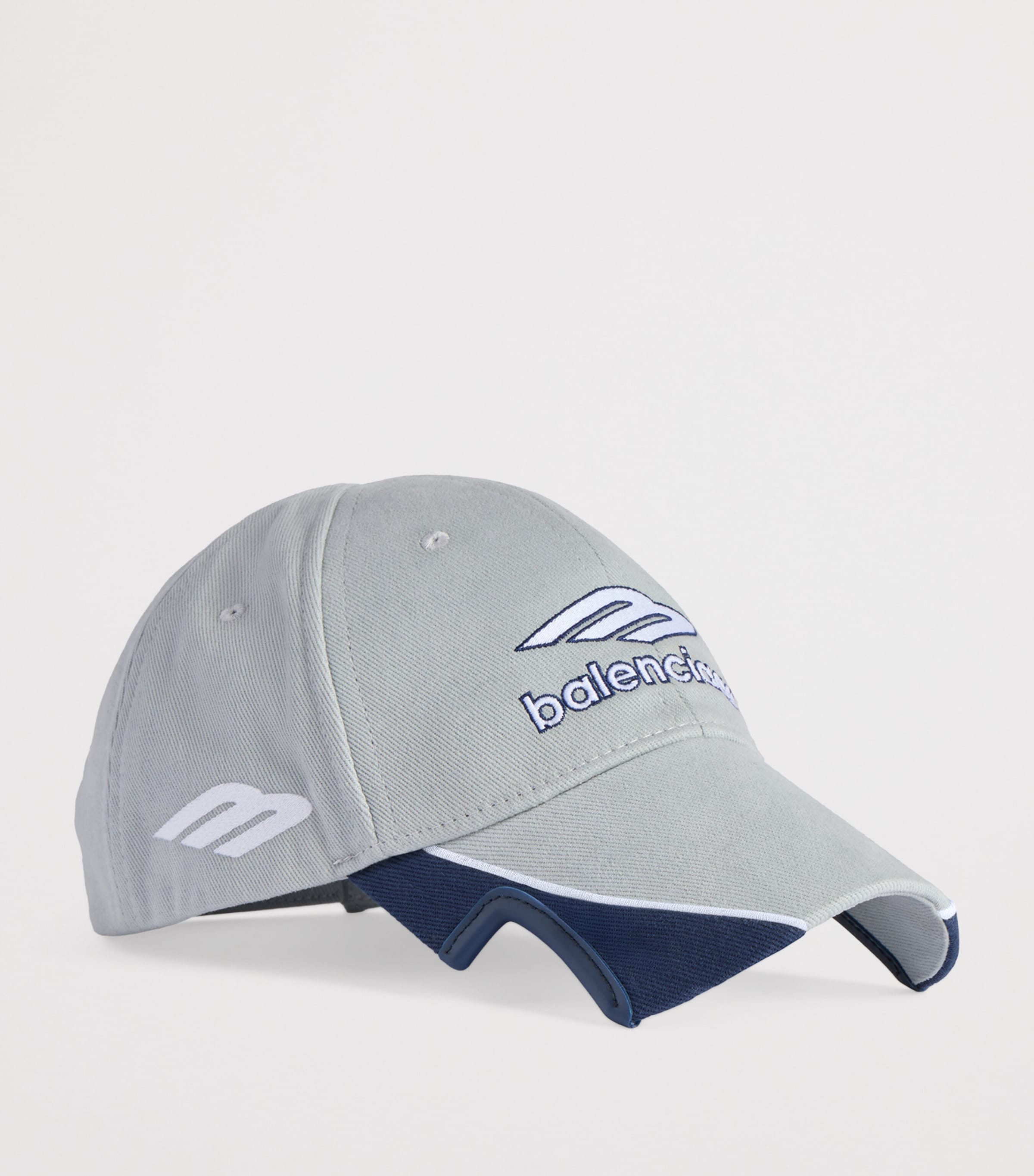 Balenciaga Grey Logo Football Cap | Harrods DE