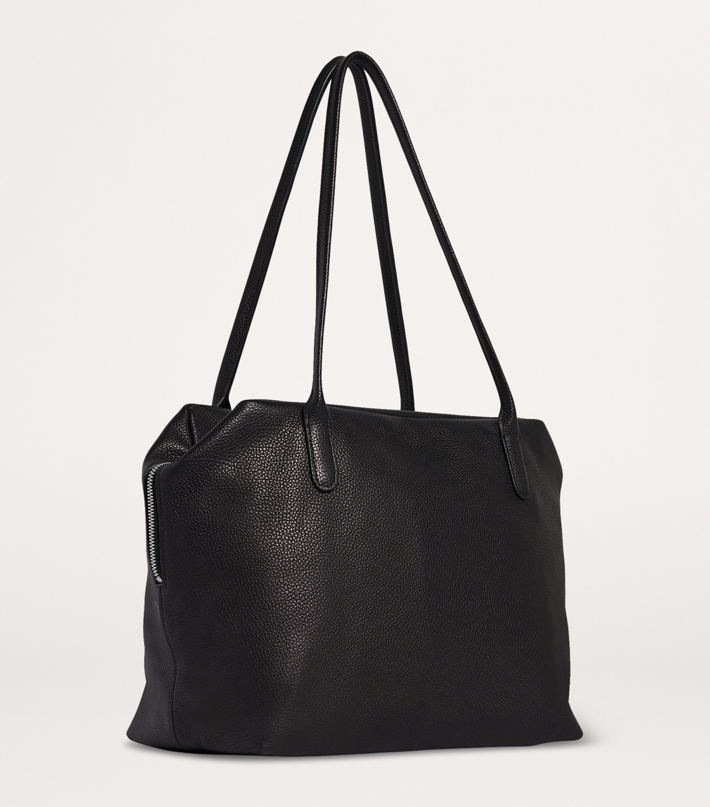 The Row Henri Leather Shoulder Bag | Harrods UK