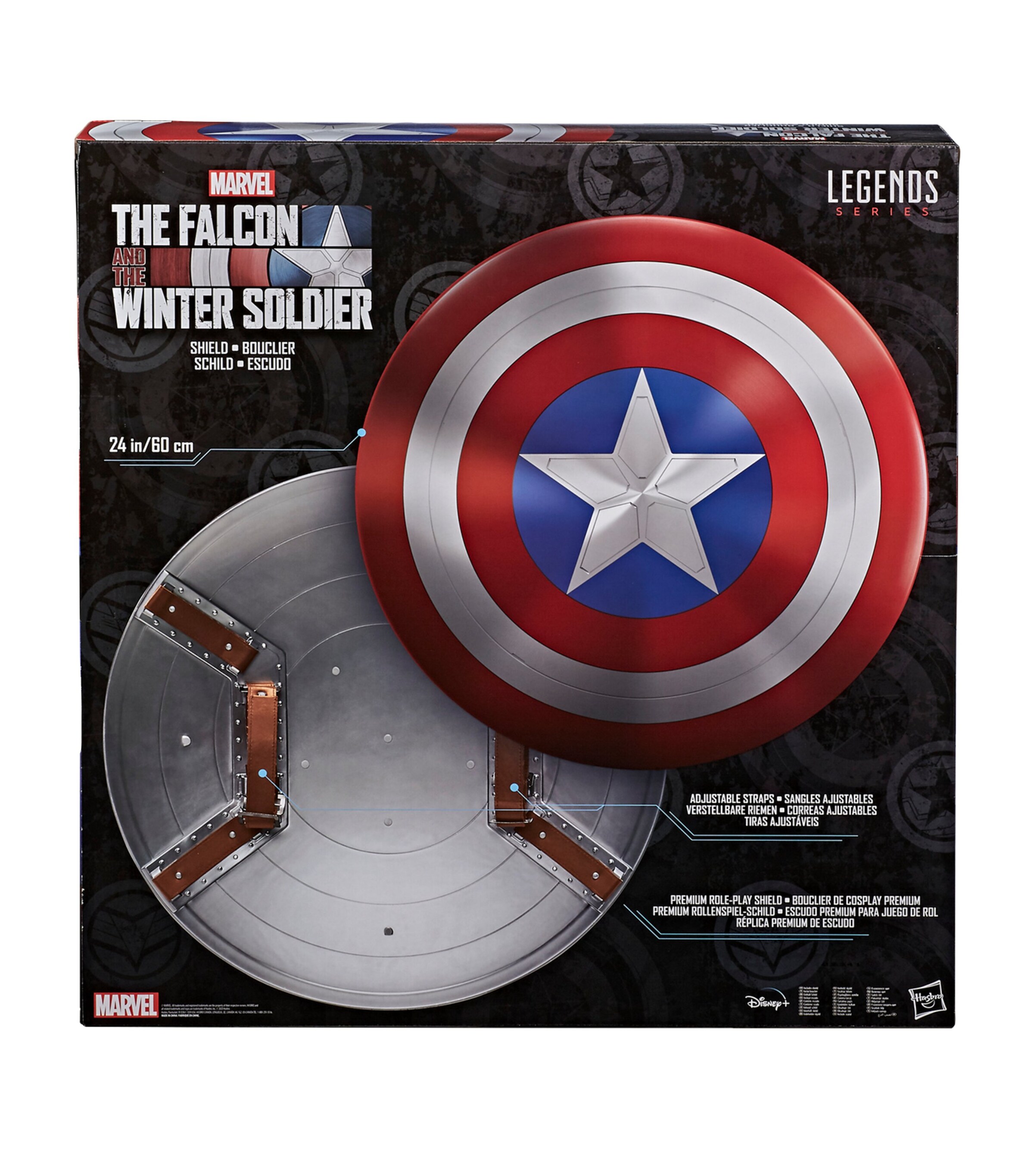 Marvel Marvel Legends Series Captain America Shield | Harrods UK