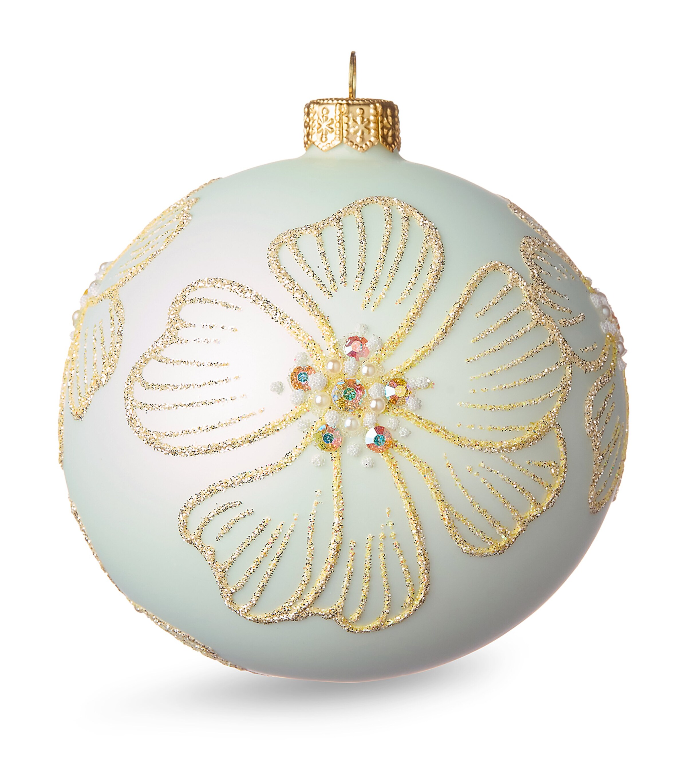 Harrods Flower-Embellished Bauble | Harrods US