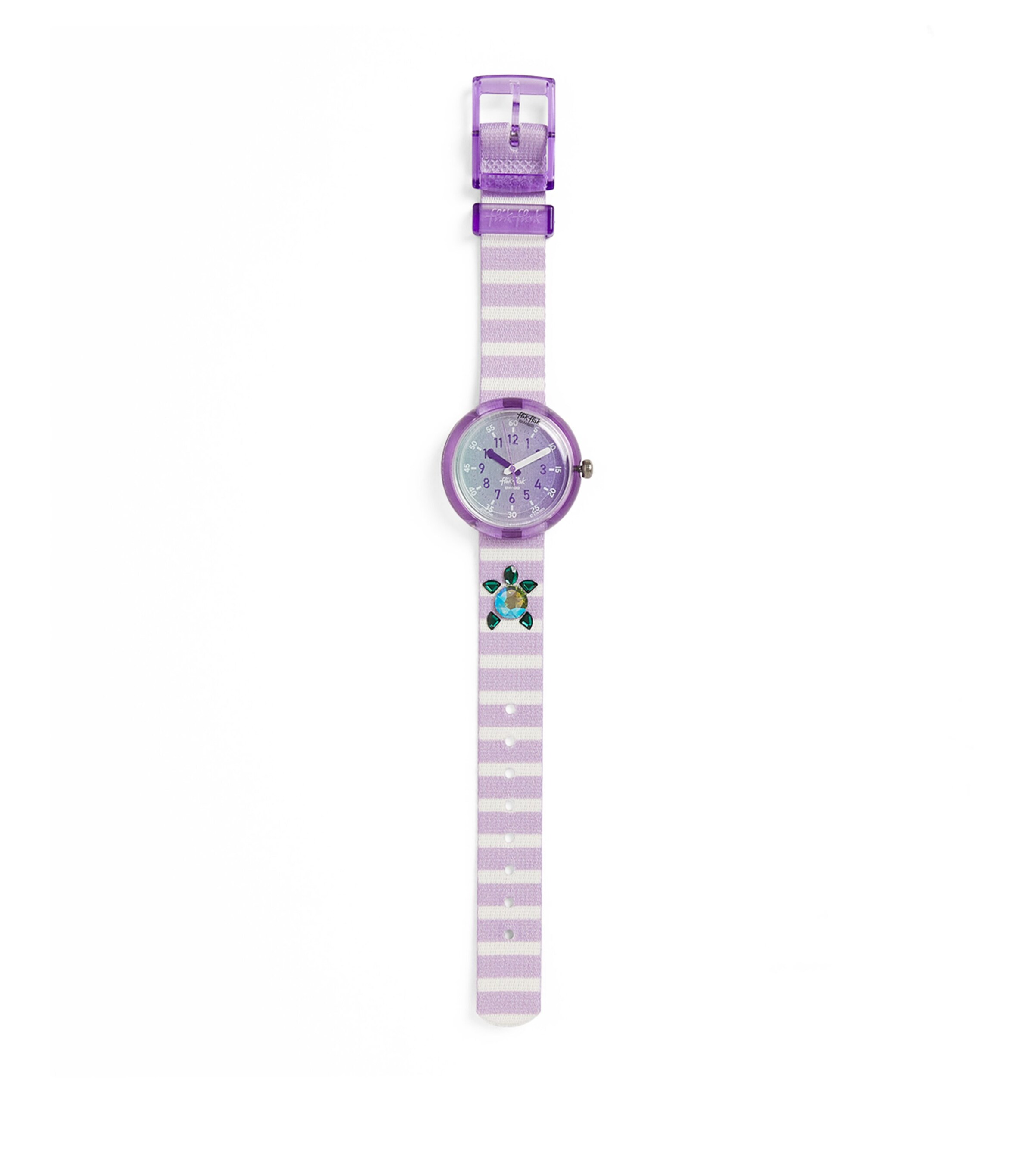 Flik Flak Purple Shining Turtle Watch 31.85mm | Harrods US