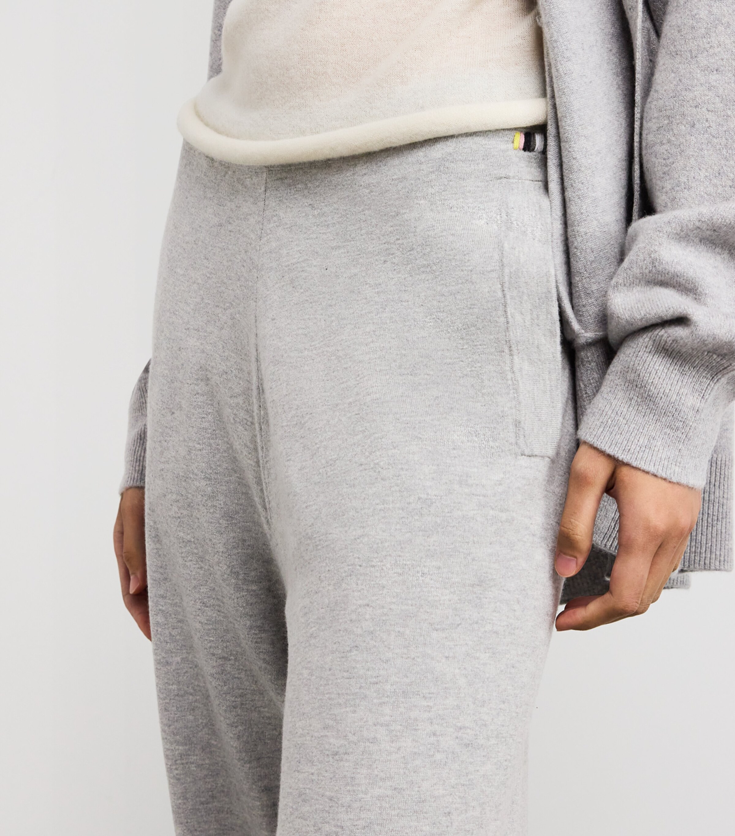 extreme cashmere Grey Cotton-Cashmere No.353 Relax Sweatpants | Harrods US