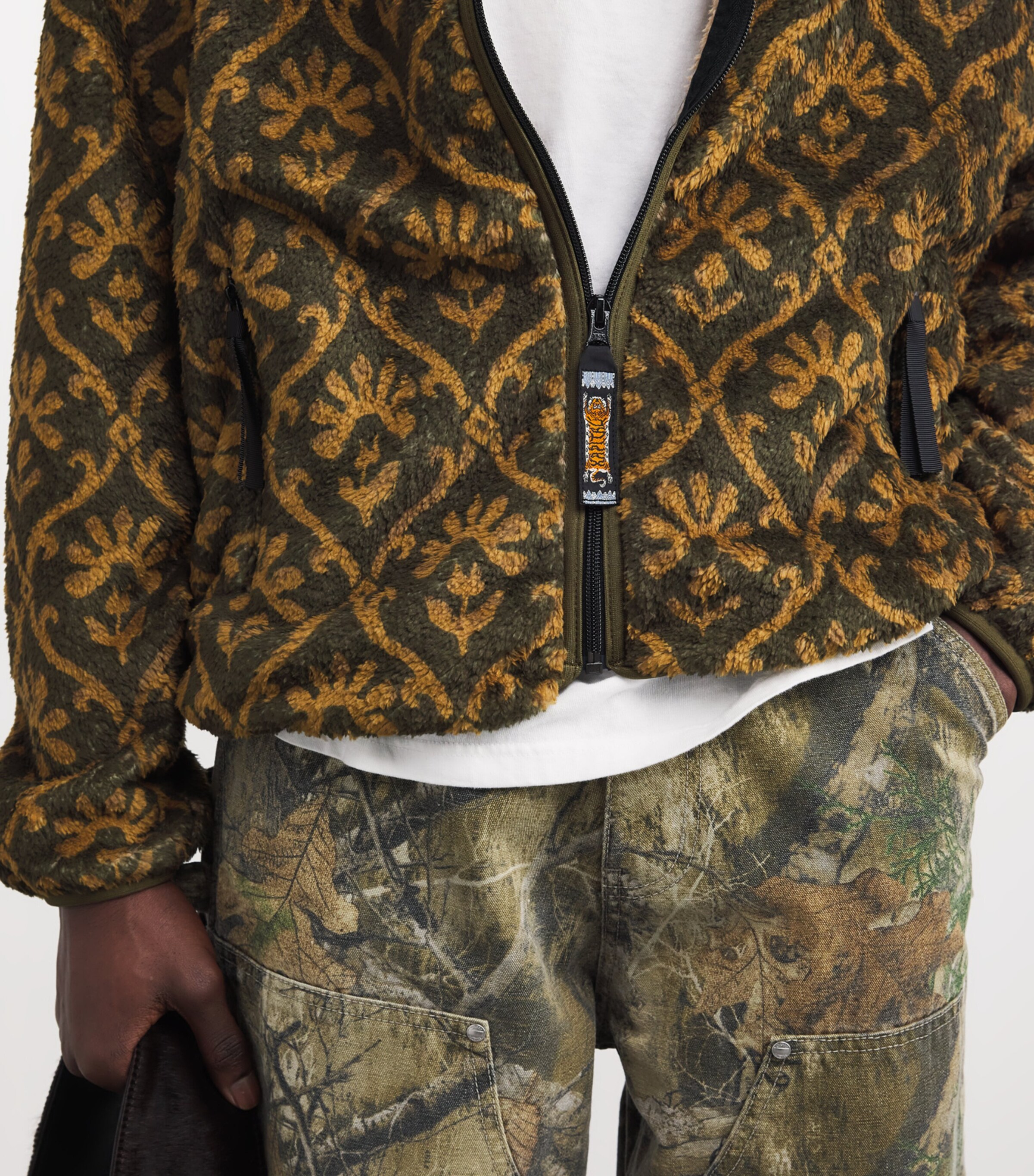 Kapital Green Fleece Yosemite Jacket | Harrods IN