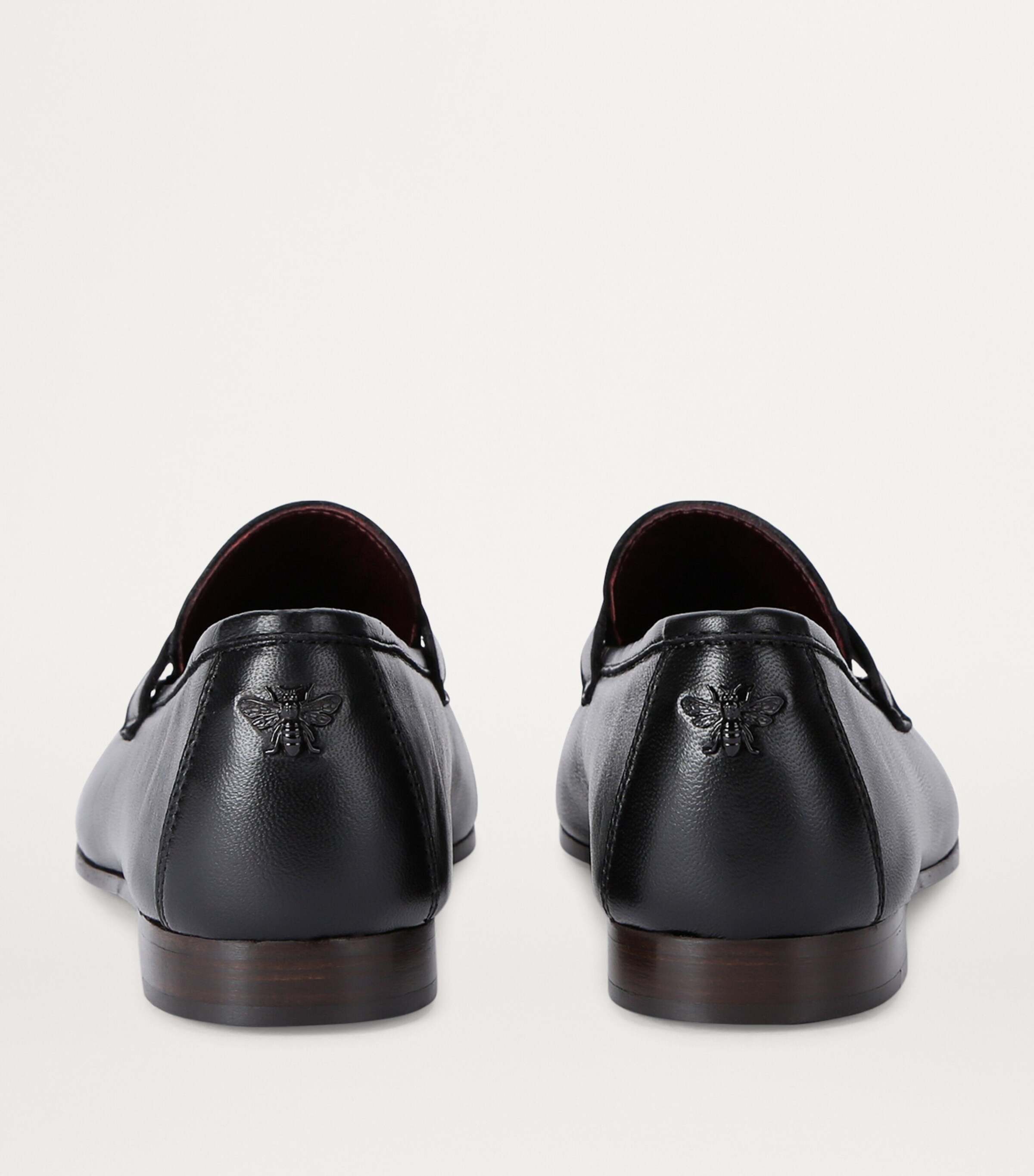 Bougeotte Black Leather Flaneur Loafers | Harrods UK