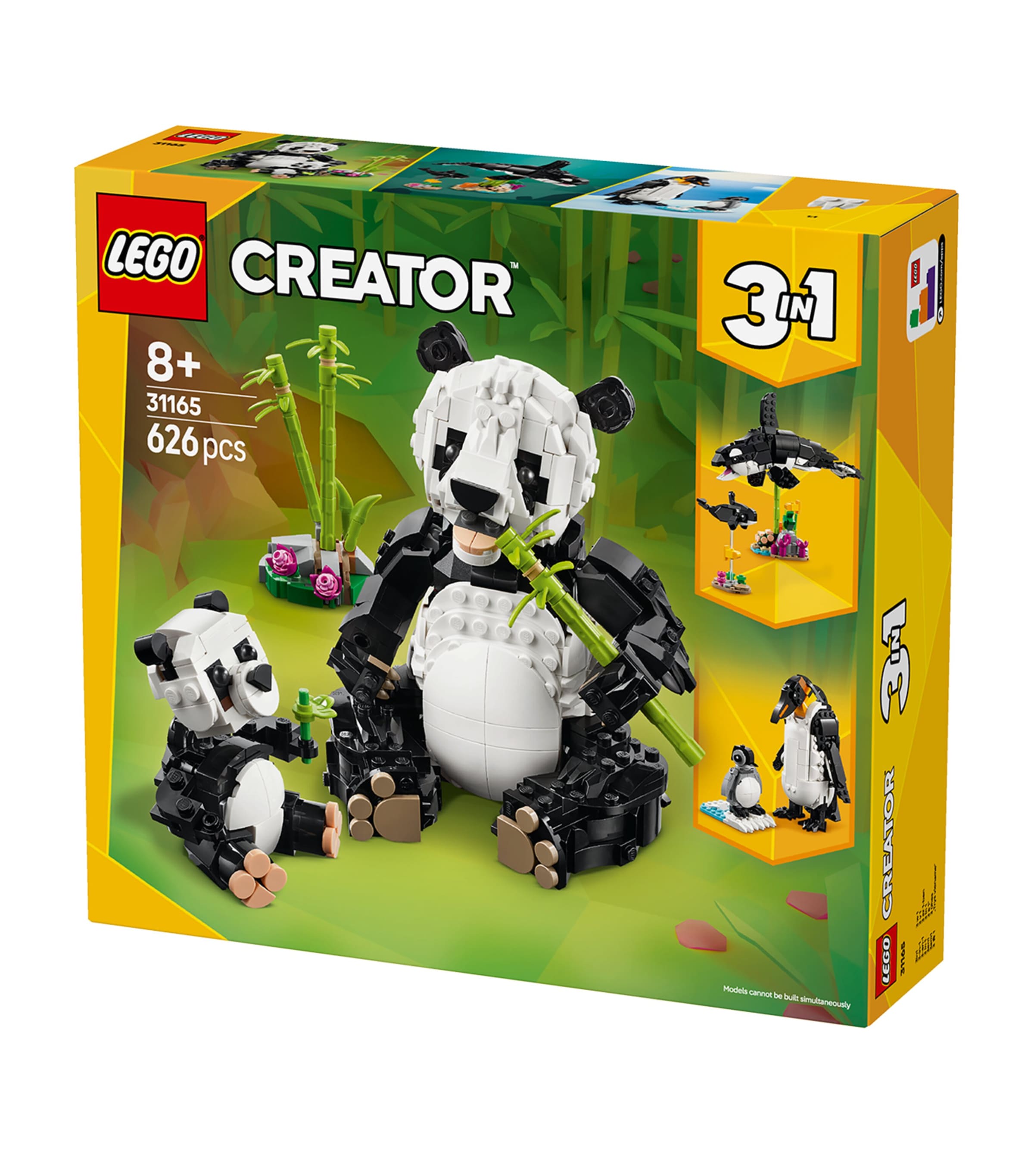 Lego Creator 3-in-1 Wild Animals: Panda Family 31165 | Harrods HK