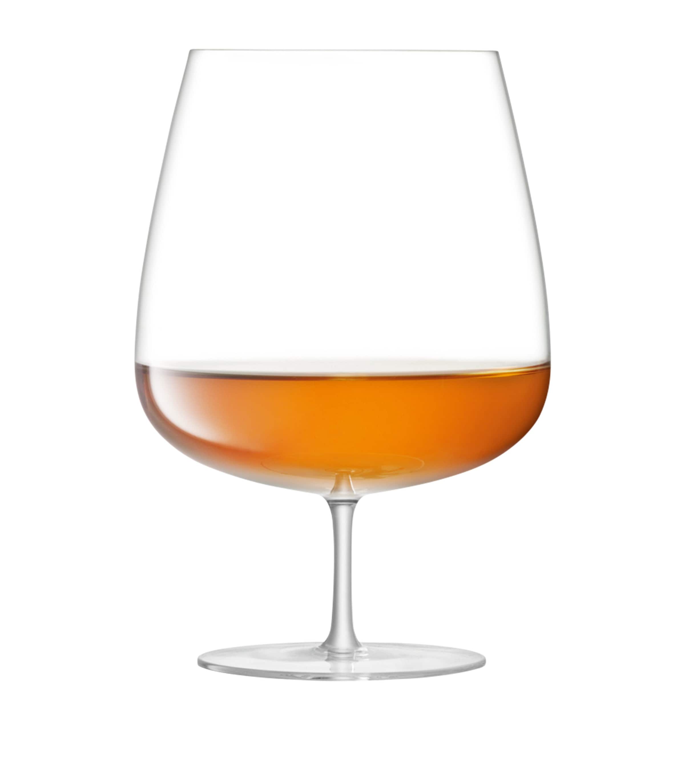 LSA International Set of 2 Bar Culture Cognac Balloon Glasses (900ml ...