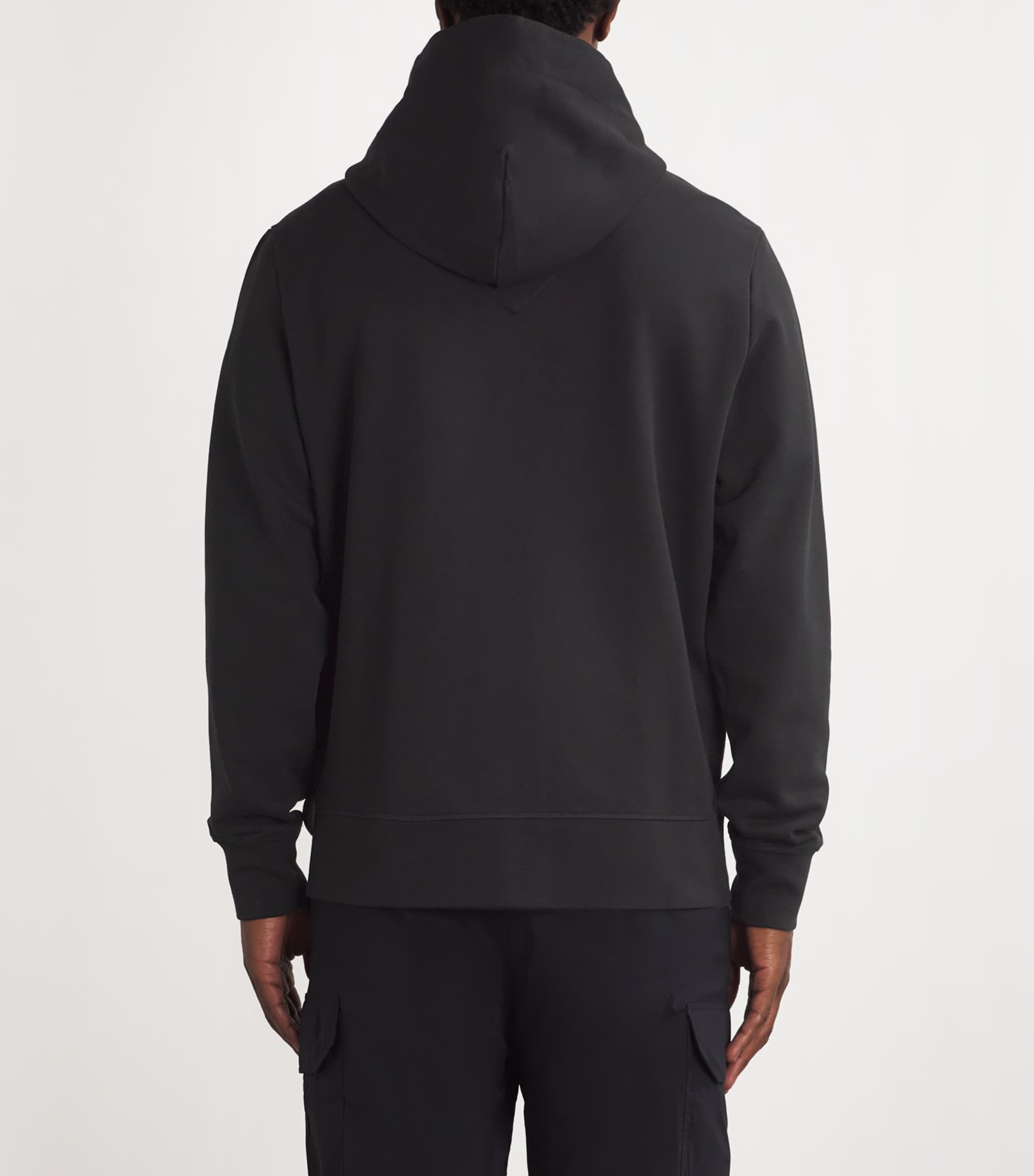 Canada Goose Black Cotton Zip-Up Huron Hoodie | Harrods UK