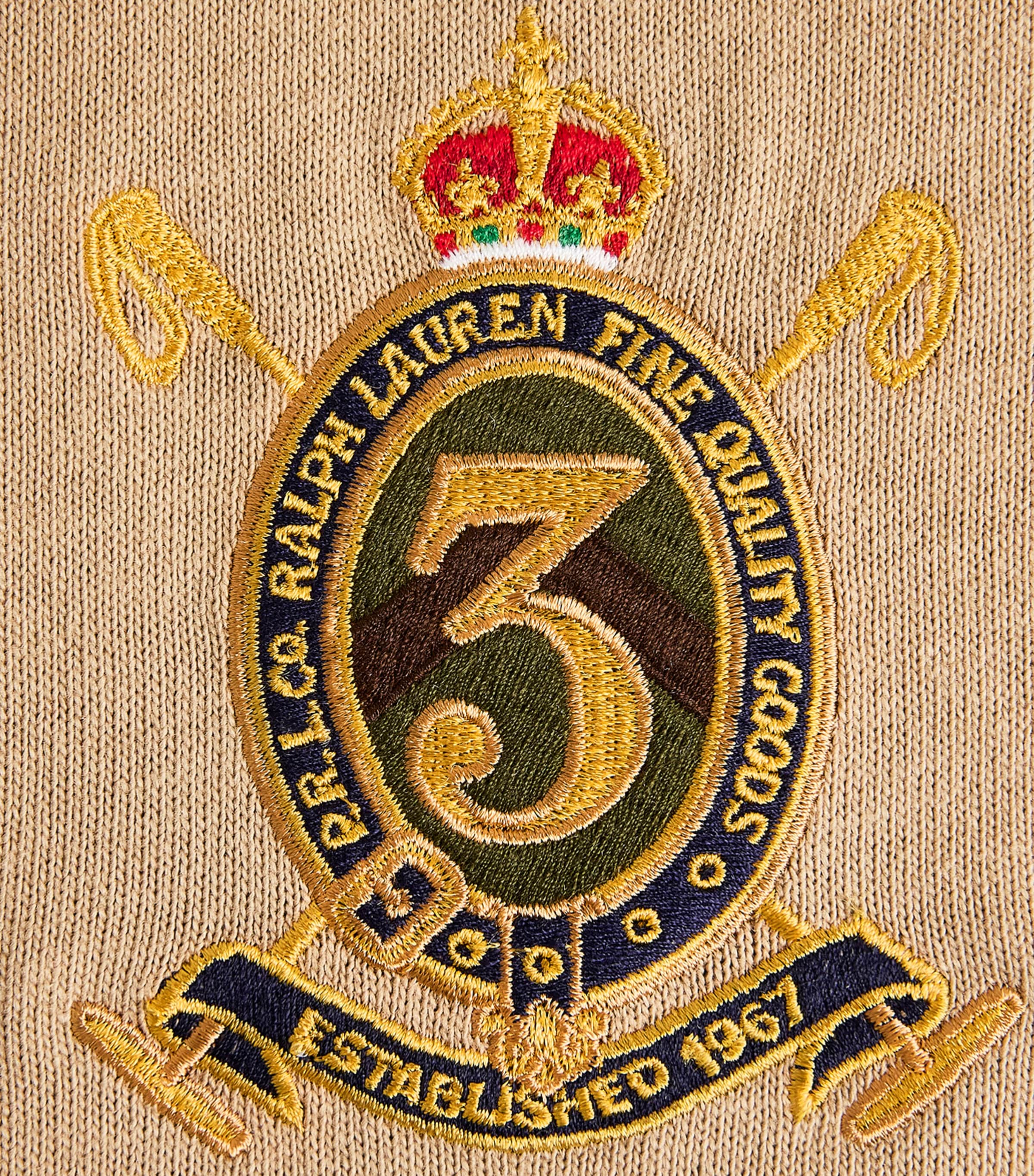 Polo Ralph Lauren Beige Signature Logo T-Shirt | Harrods IN