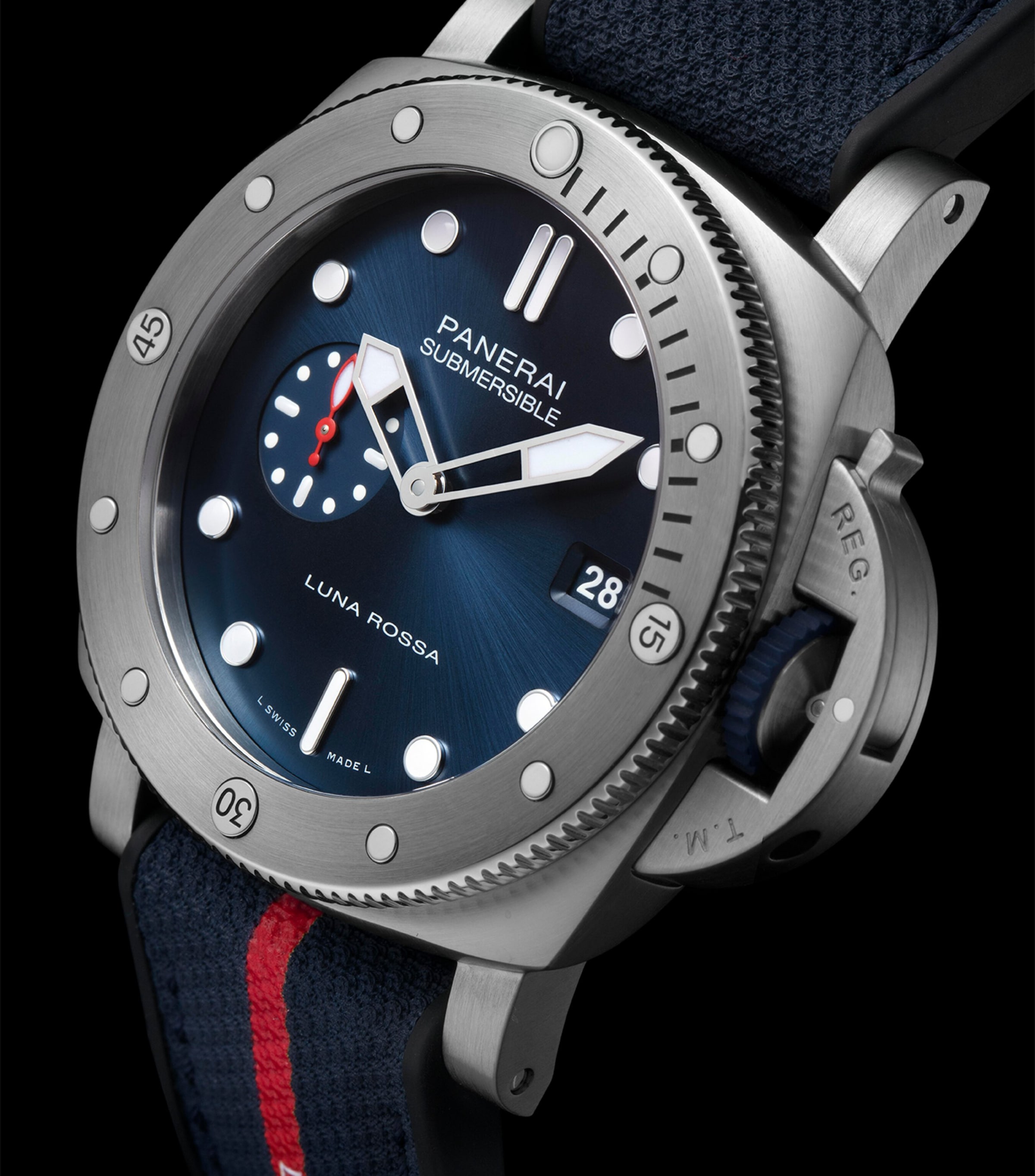 Panerai Stainless Steel Submersible Watch 44mm | Harrods UK