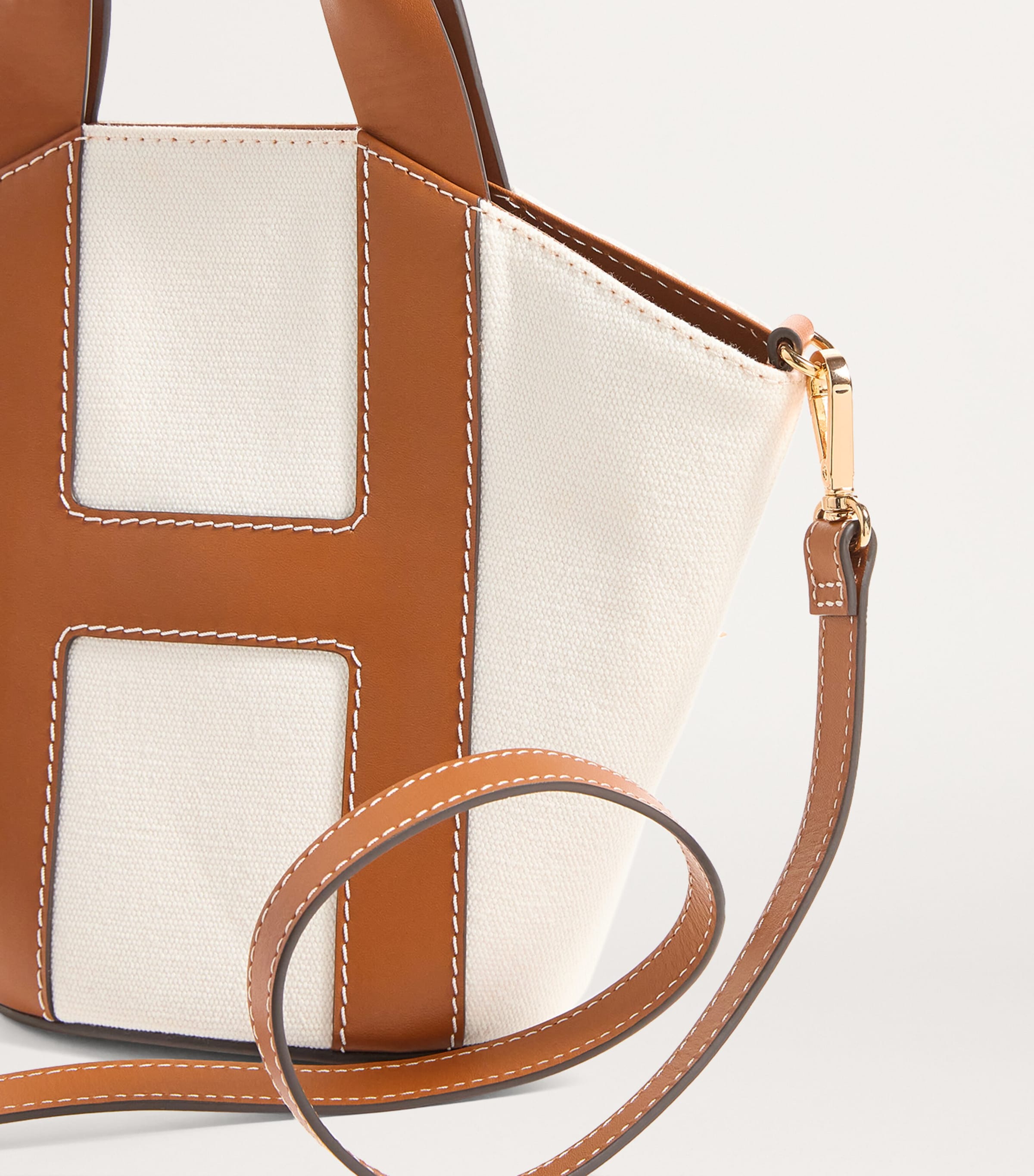 Harrods Ivory Grab Canvas Tote Bag | Harrods UK