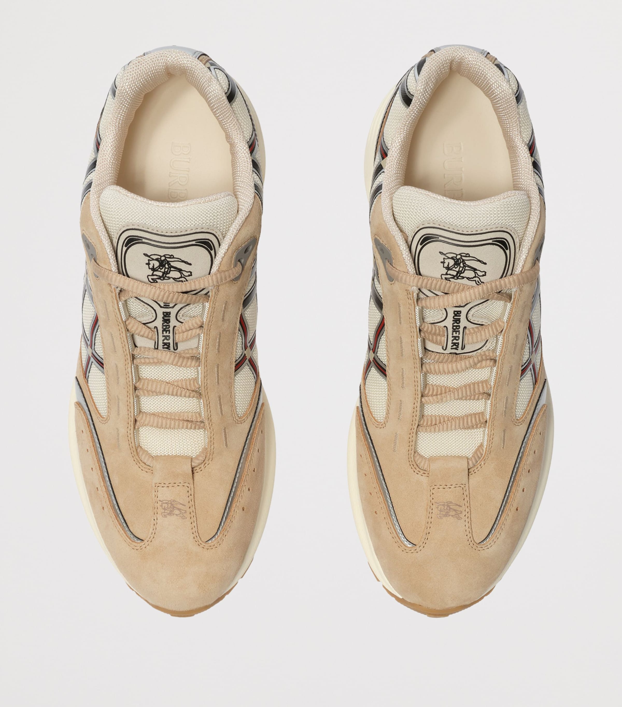 Burberry Beige Eclipse Sneakers | Harrods UK